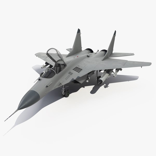 MiG 29 Fighter Aircraft with Armament Rigged model - TurboSquid 1820898