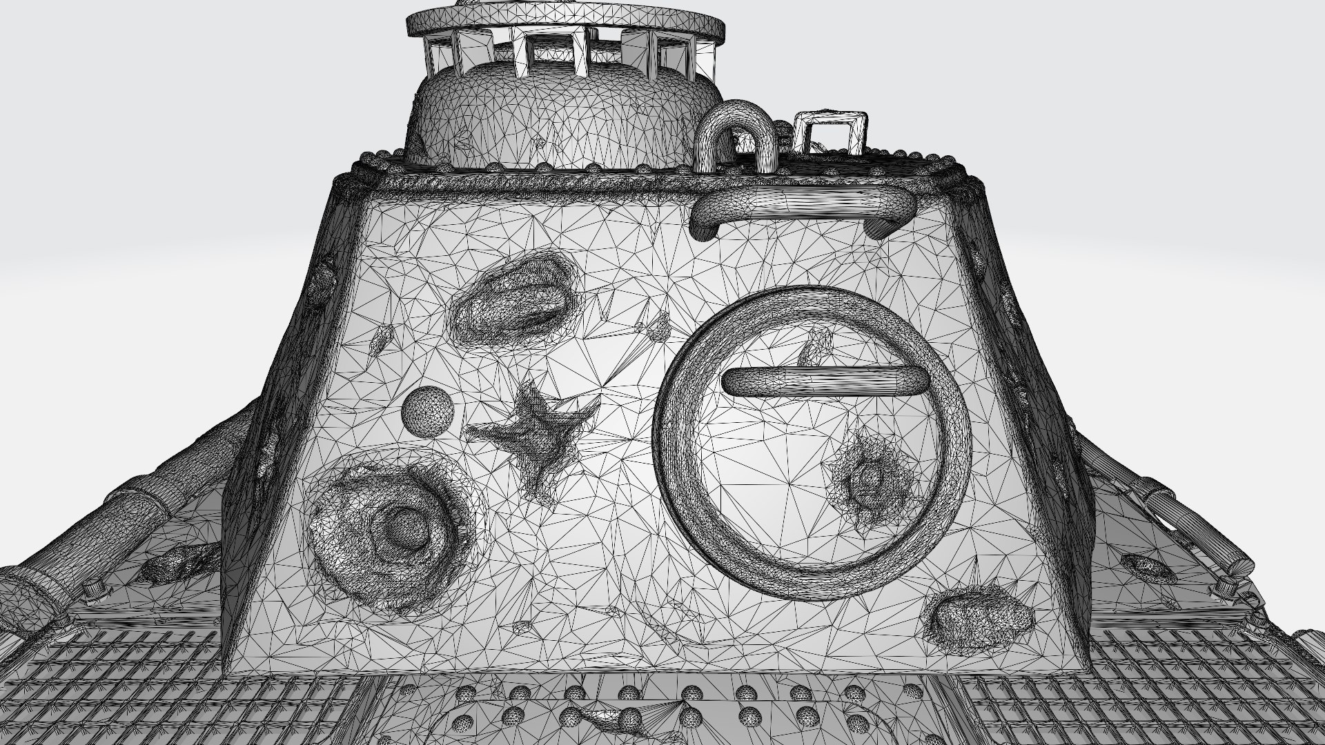 German Tank PZ-5 3D Model - TurboSquid 1947986