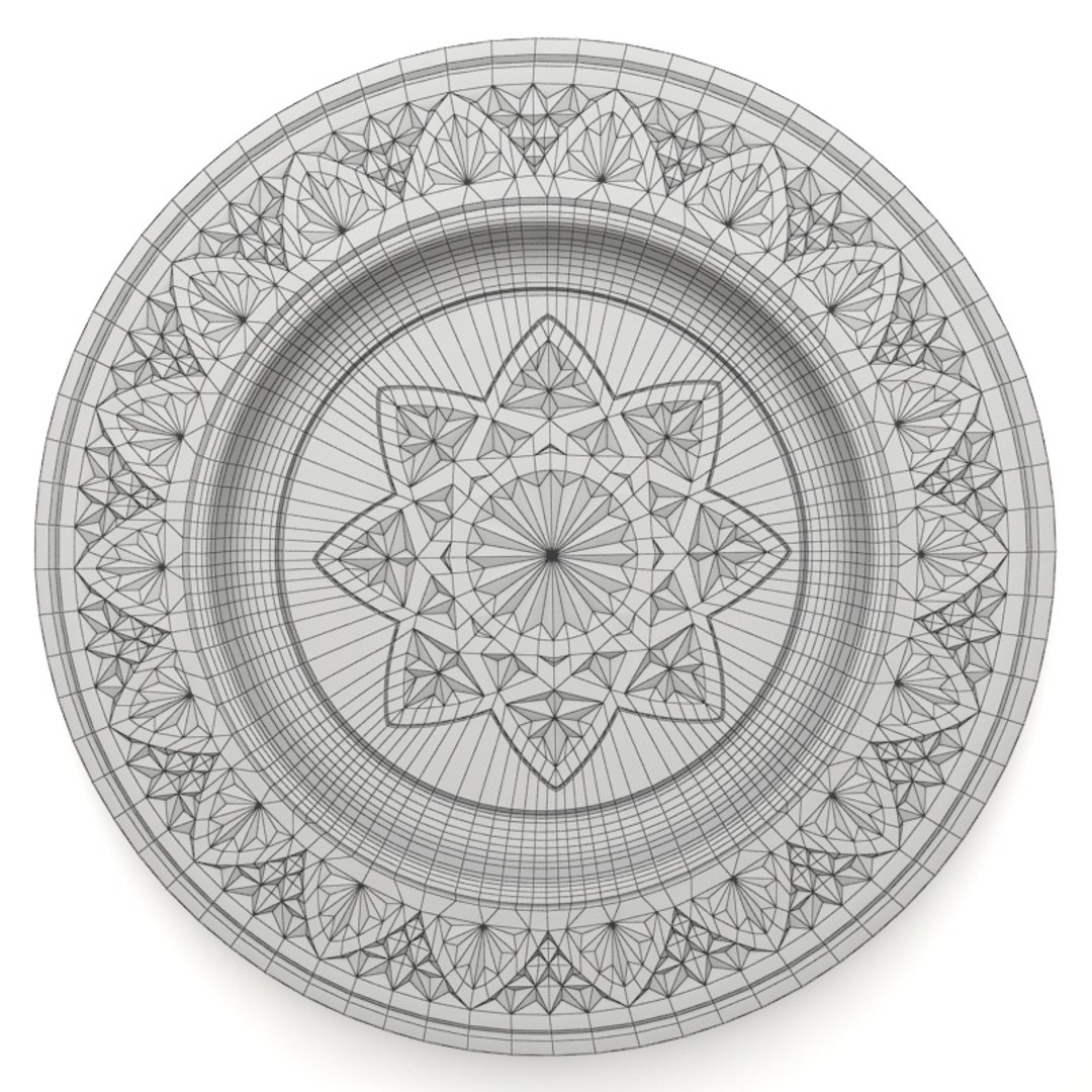 Plates 3d Model