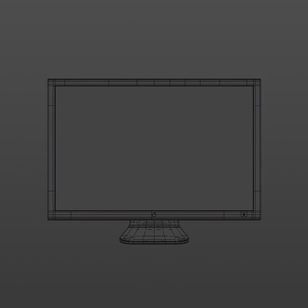 Apple hd display 3D model - TurboSquid 1706747