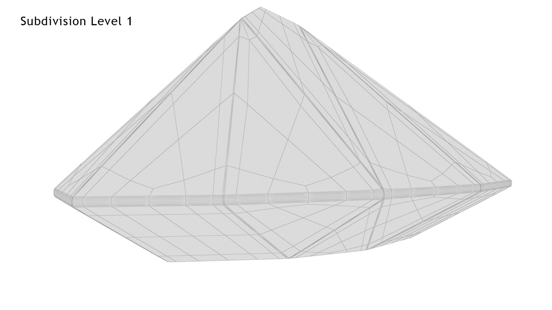 Shield Cut Diamond 3D Model - TurboSquid 1880791