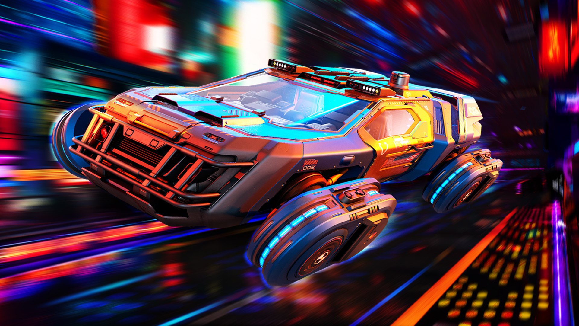 3D CYBERPUNK - Modular Flying Car - TurboSquid 2086161