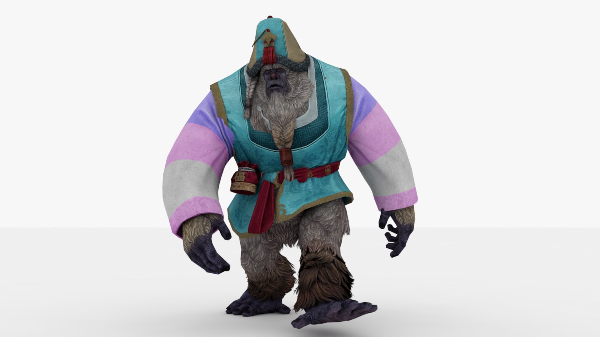Yeti Rigged And Animated 3D Model - TurboSquid 2219153