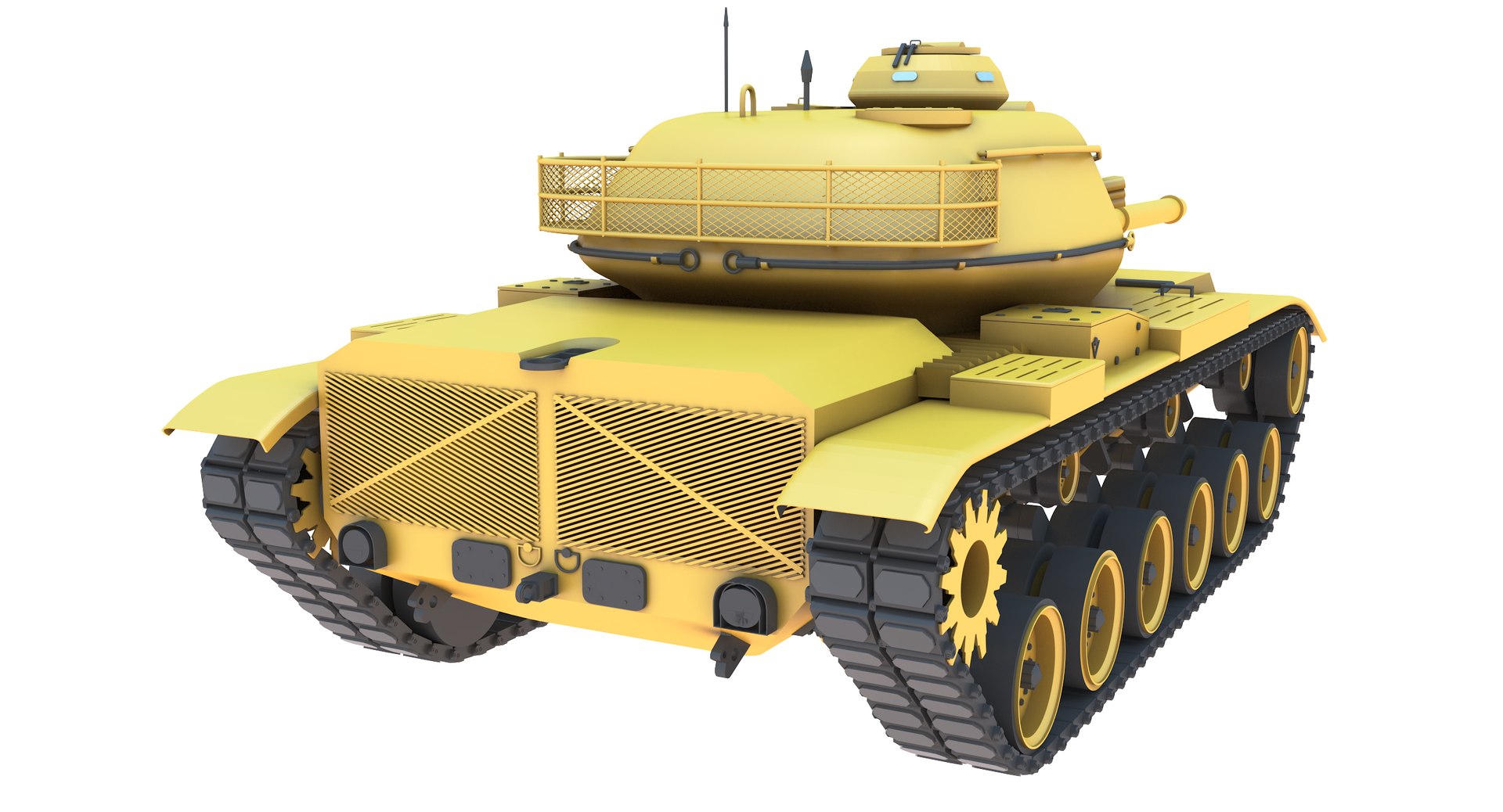 Tank 3D Model - TurboSquid 1577571