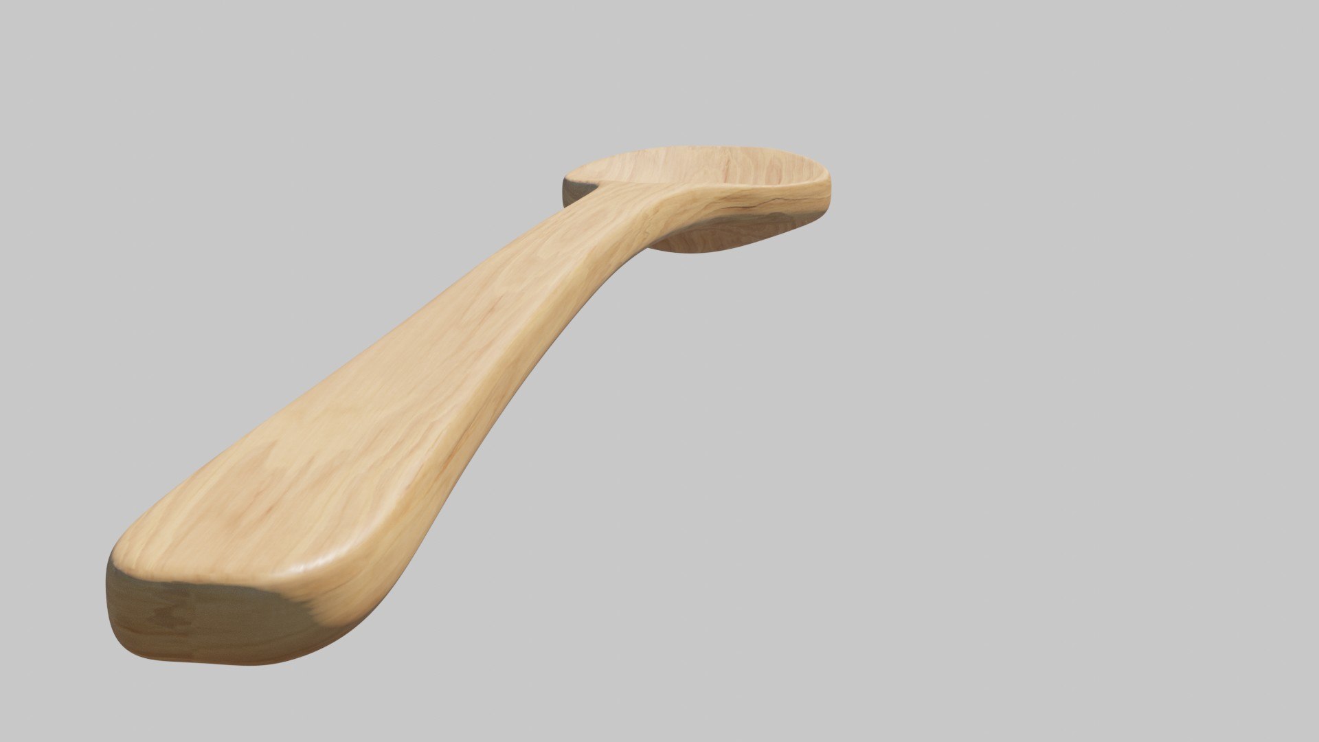 Wooden Spoon Model - TurboSquid 1817471