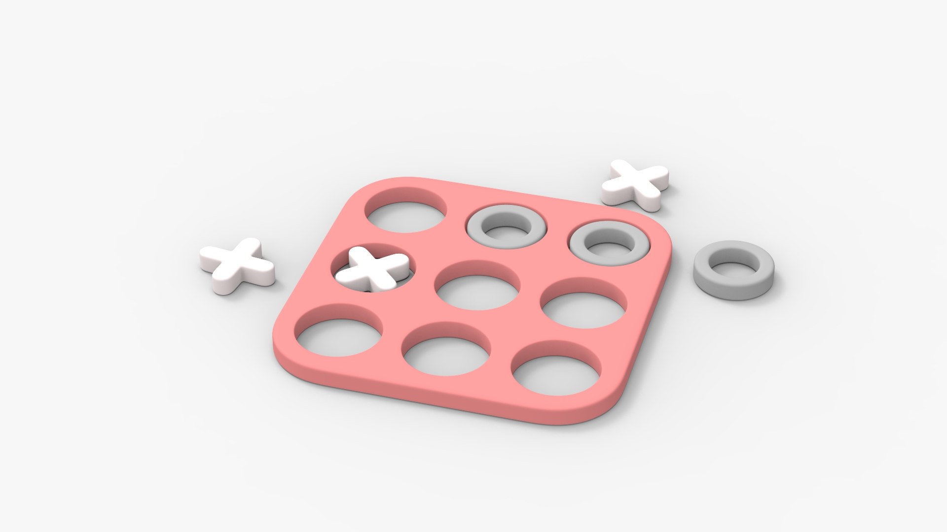 3D Tic Tac Toe - TurboSquid 1847721