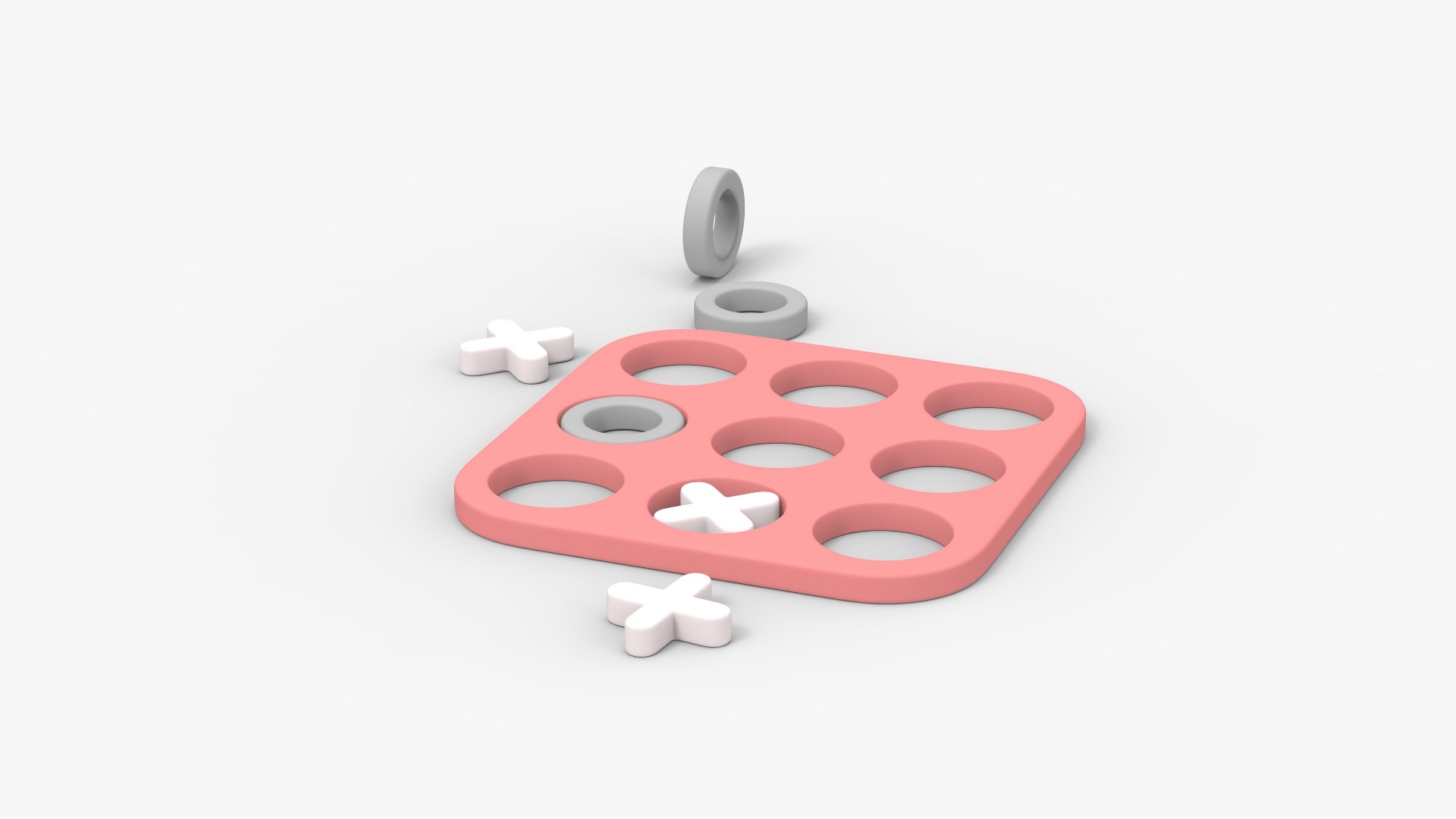 3D Tic Tac Toe - TurboSquid 1847721