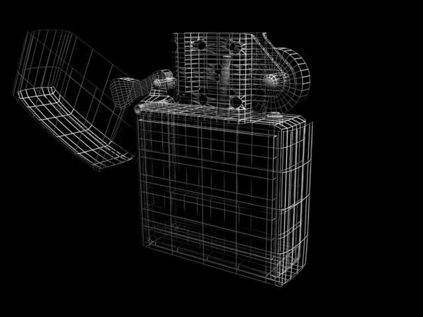 3d Zippo Lighter
