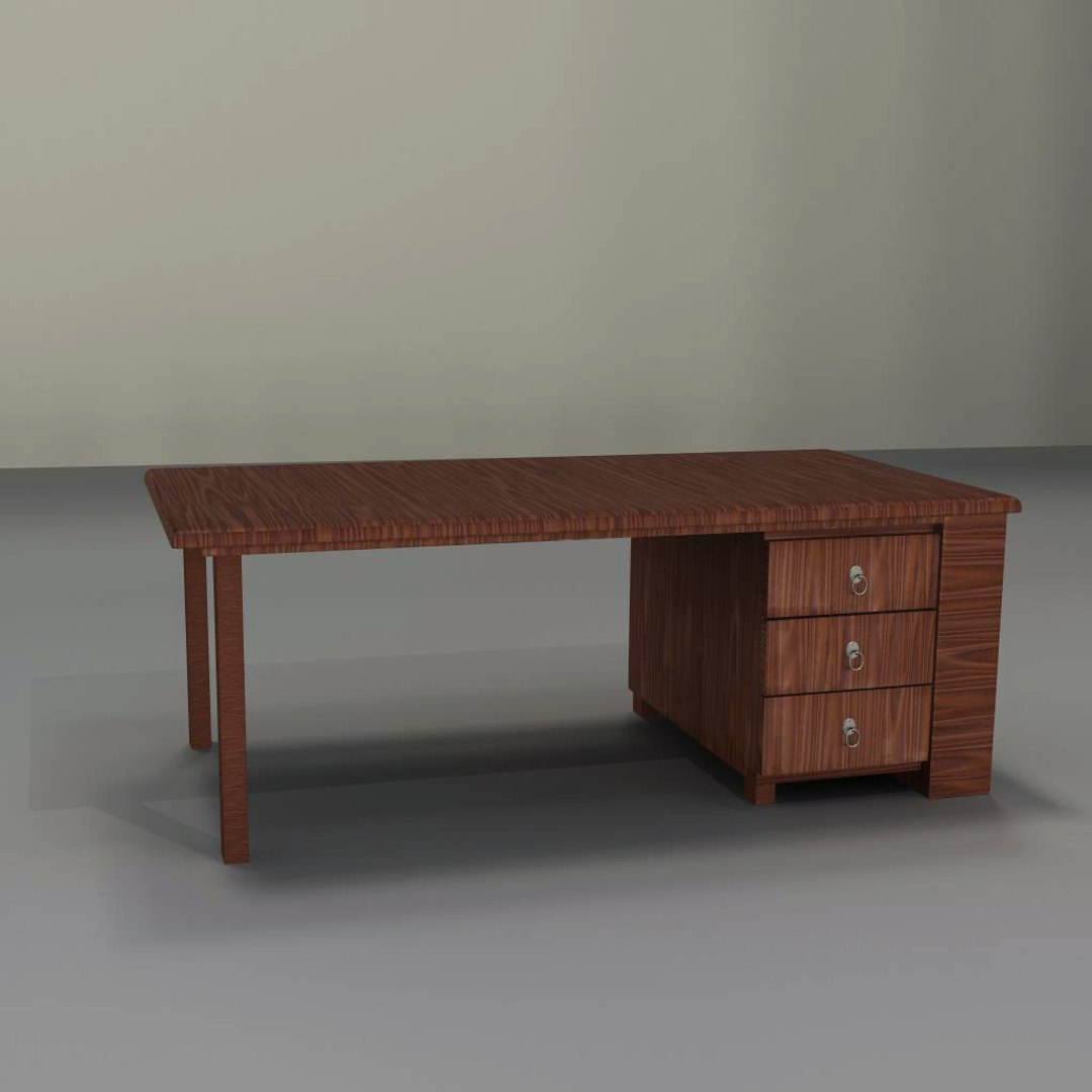 3d Model Desk Table