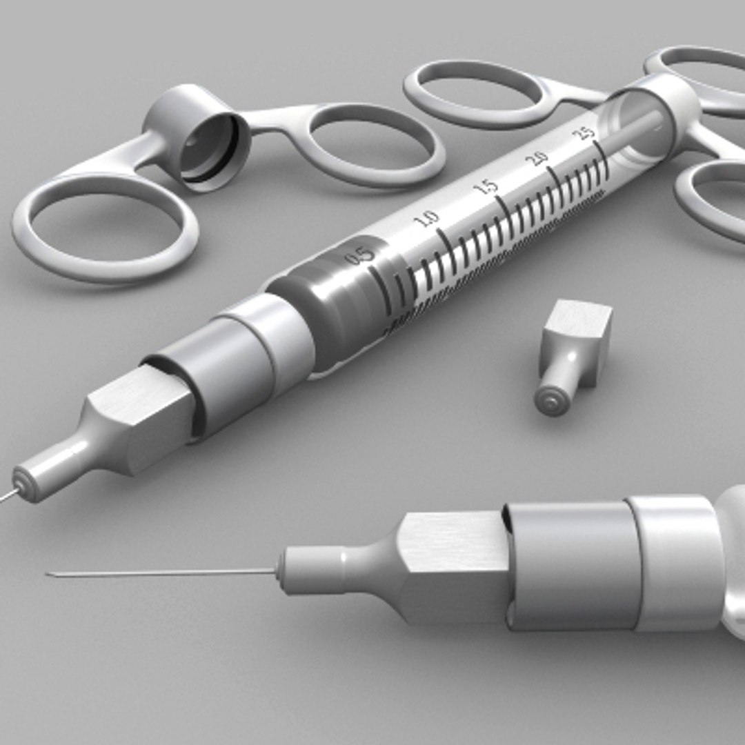 3d model oldfashion injection