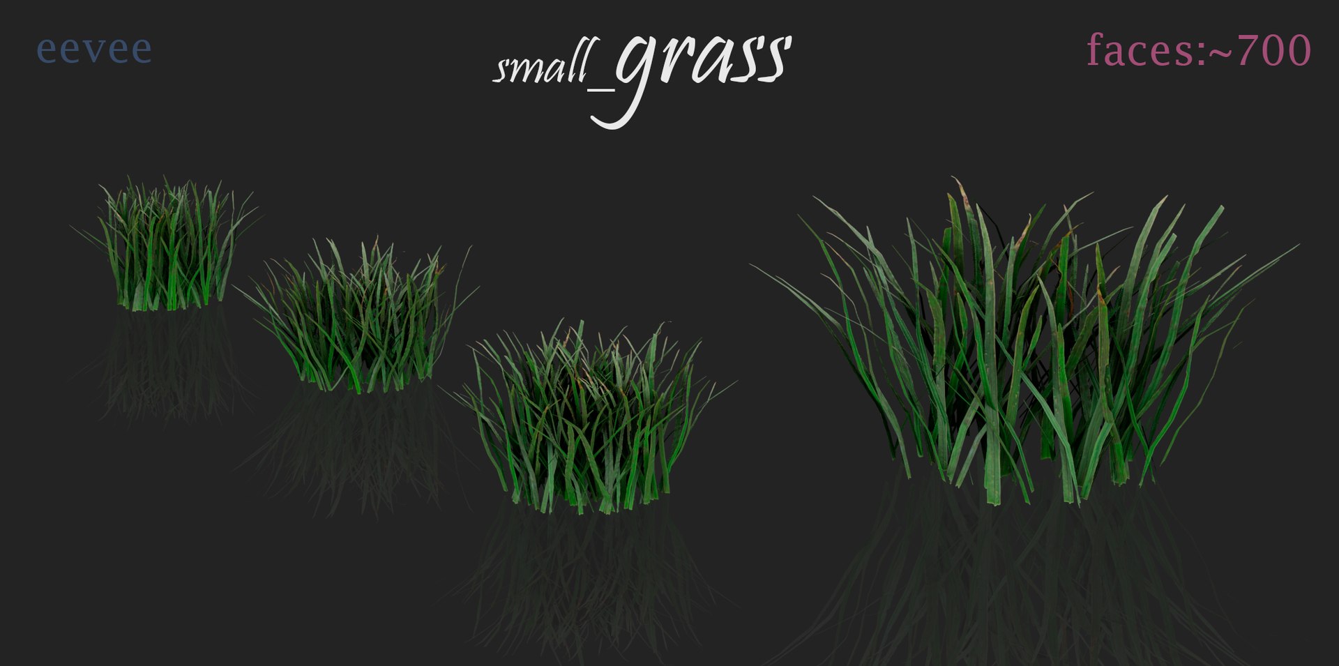 3D Grass Pack Model - TurboSquid 1571856