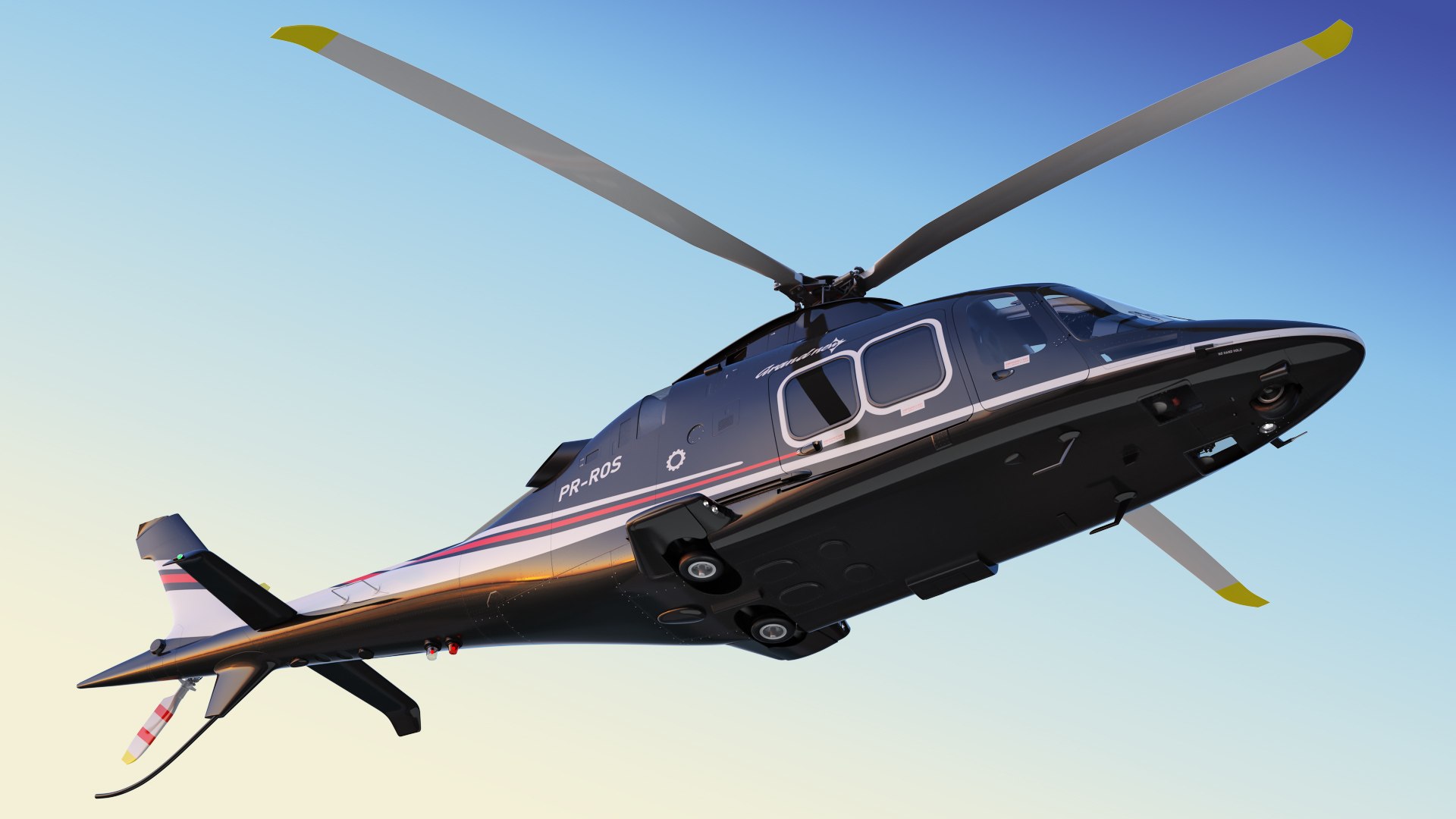 3D model AgustaWestland Leonardo AW109 Grand New - TurboSquid 1719443