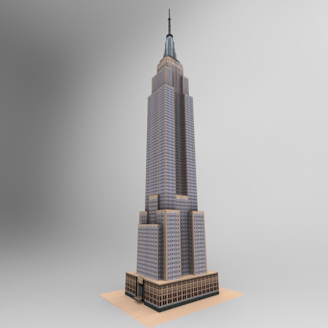 3d rise building model