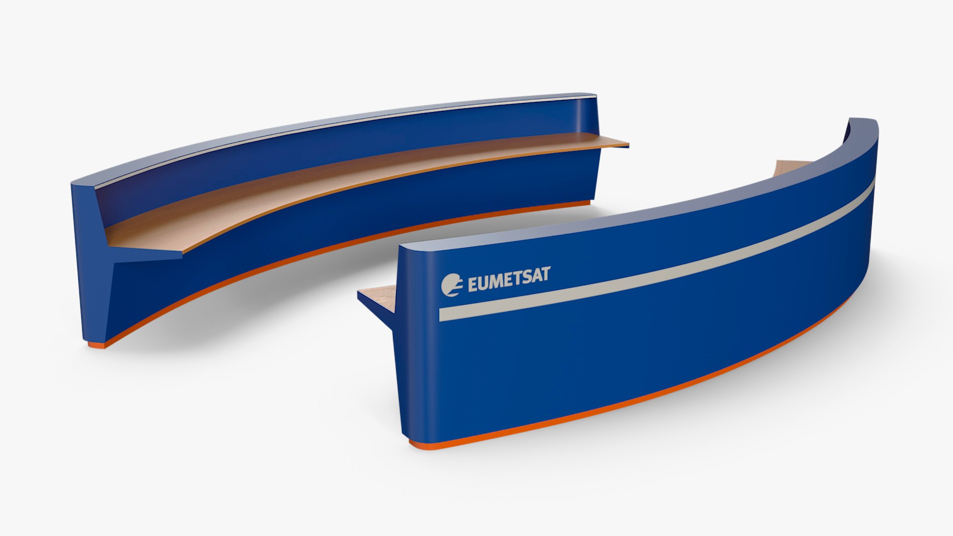 Mission Control Desks 3D Model - TurboSquid 2343123