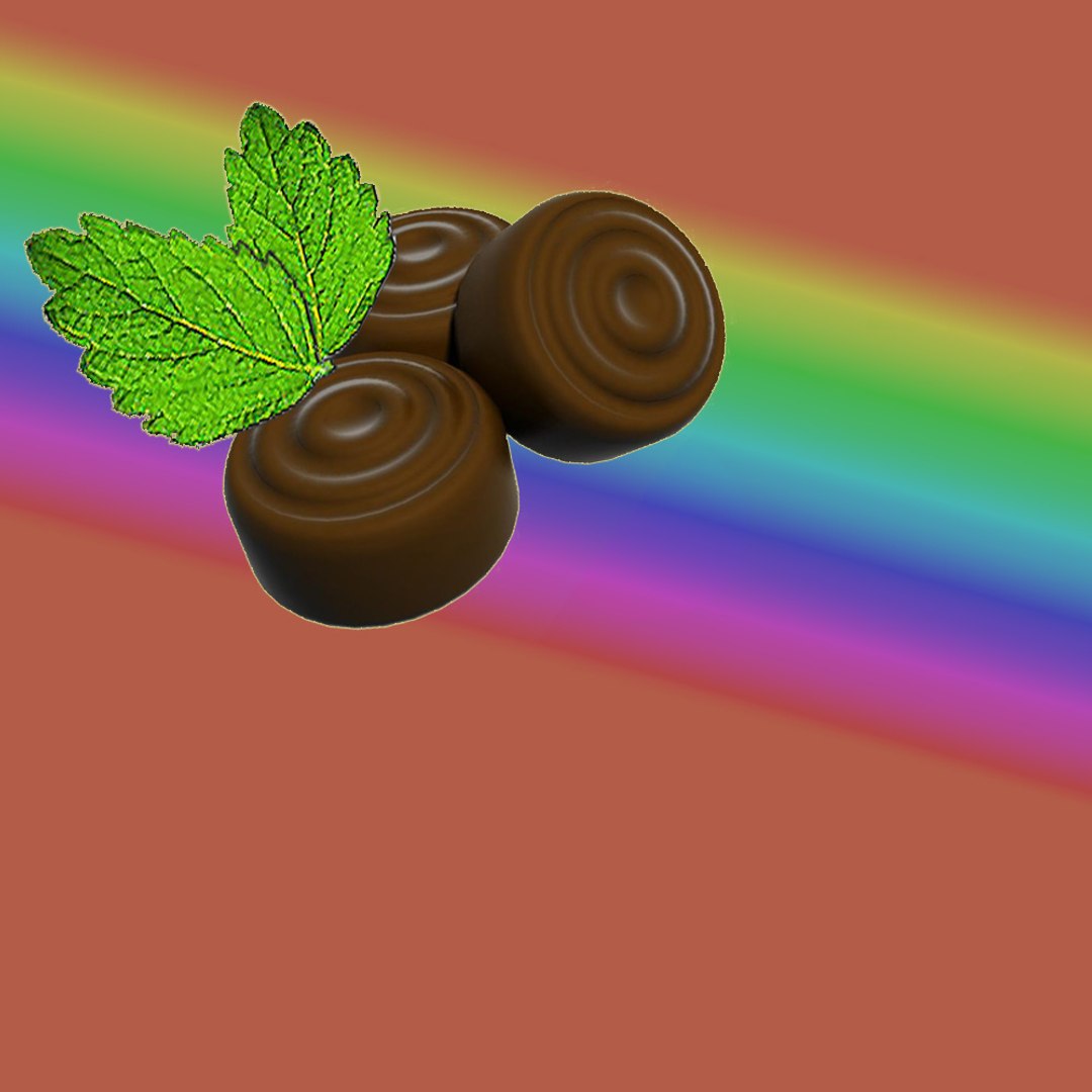 Chocolate Mint 3d Model
