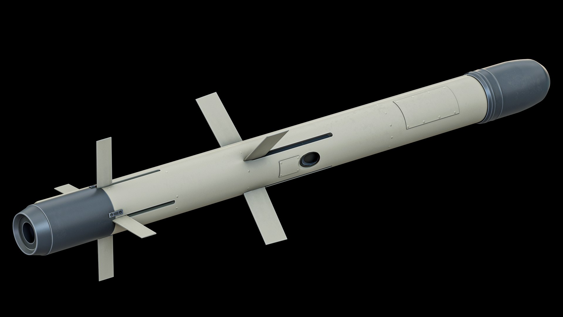 3D Missile SPIKE ER2 PBR Model - TurboSquid 2319158