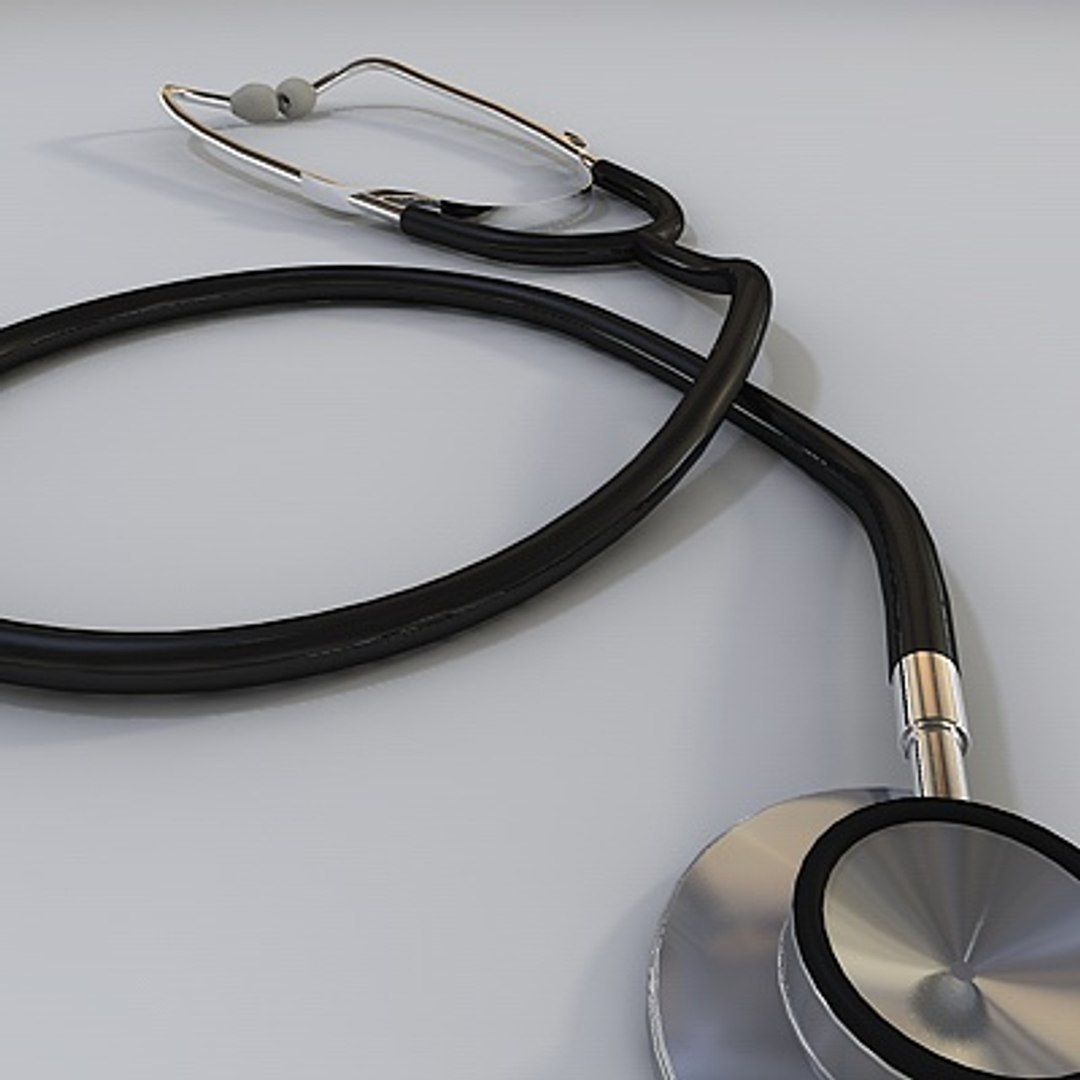 3d Stethoscope Model