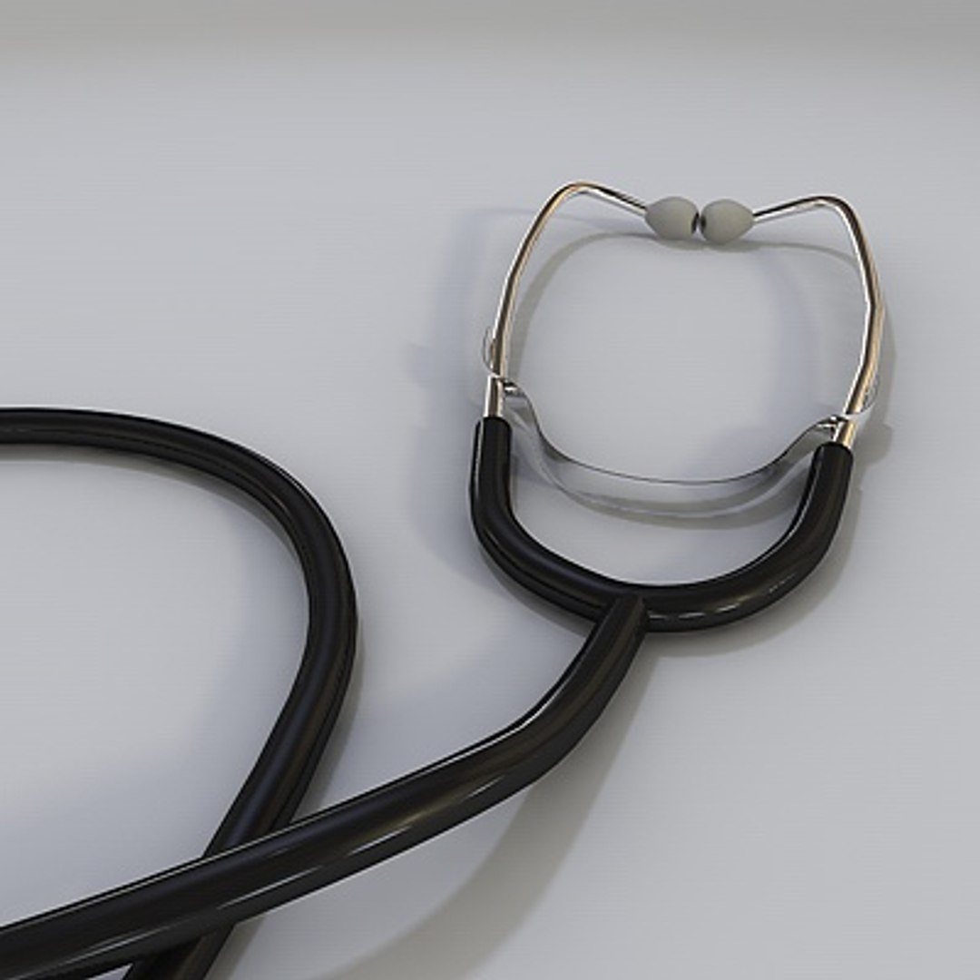3d Stethoscope Model