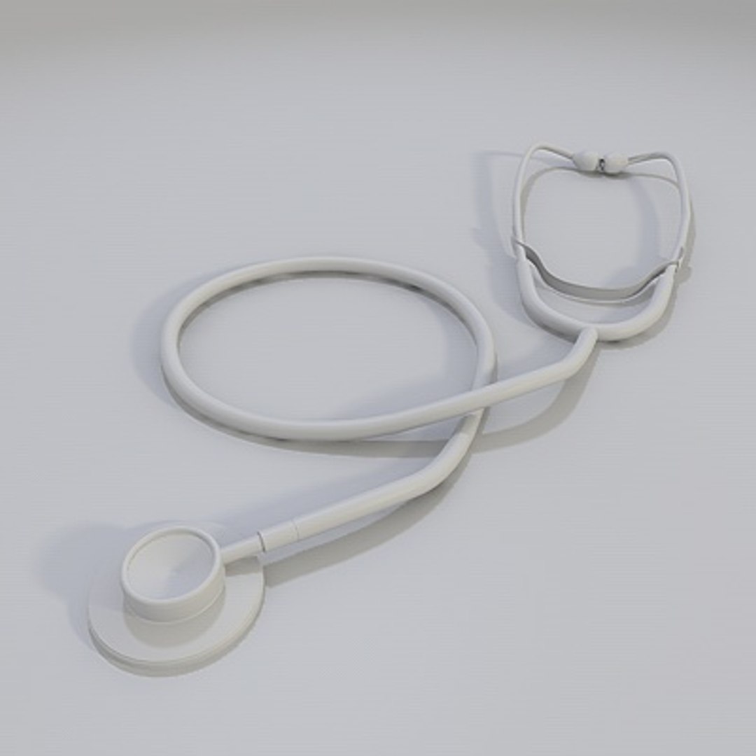 3d Stethoscope Model