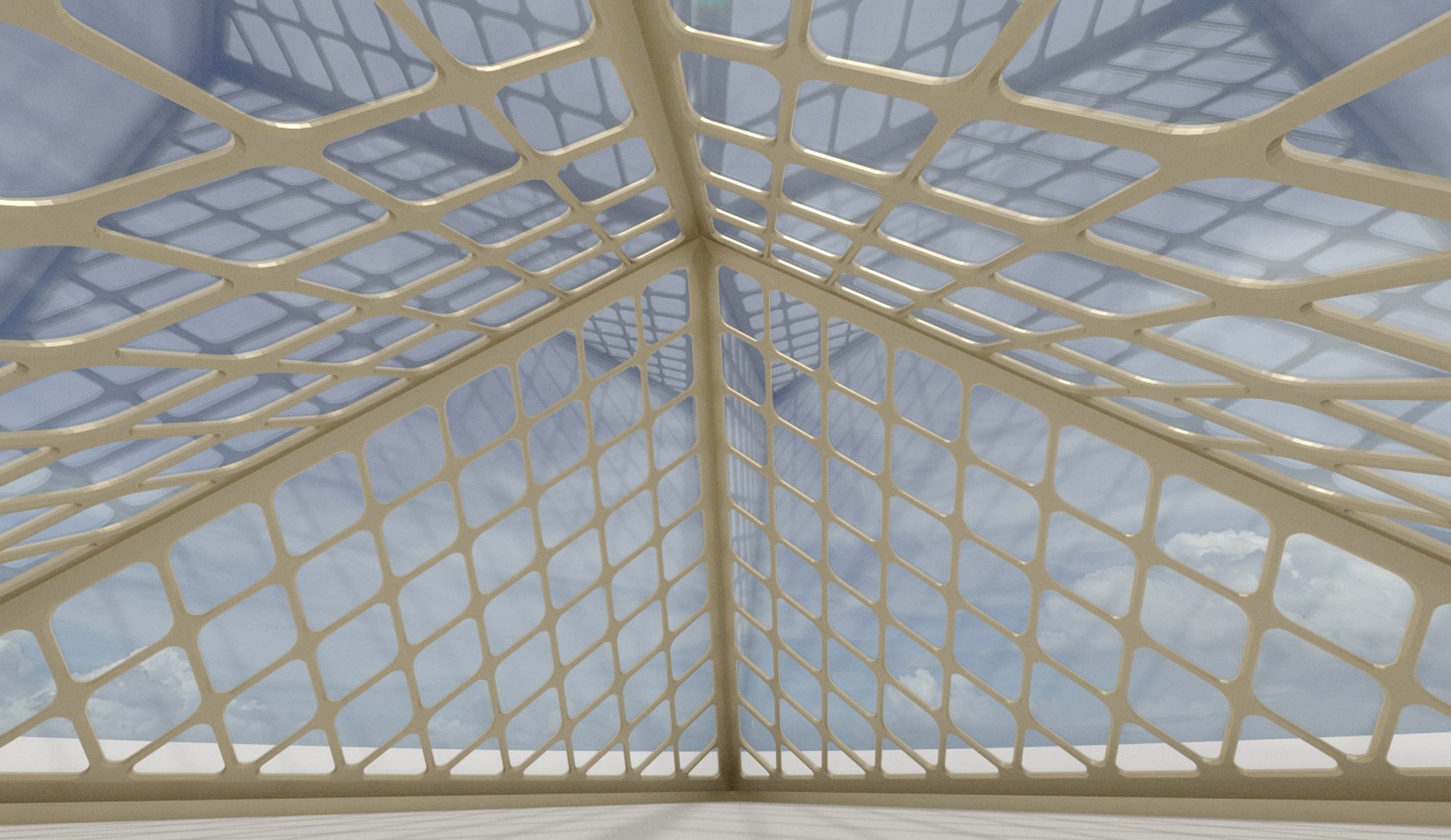 3d Small Pyramid Smooth Frames