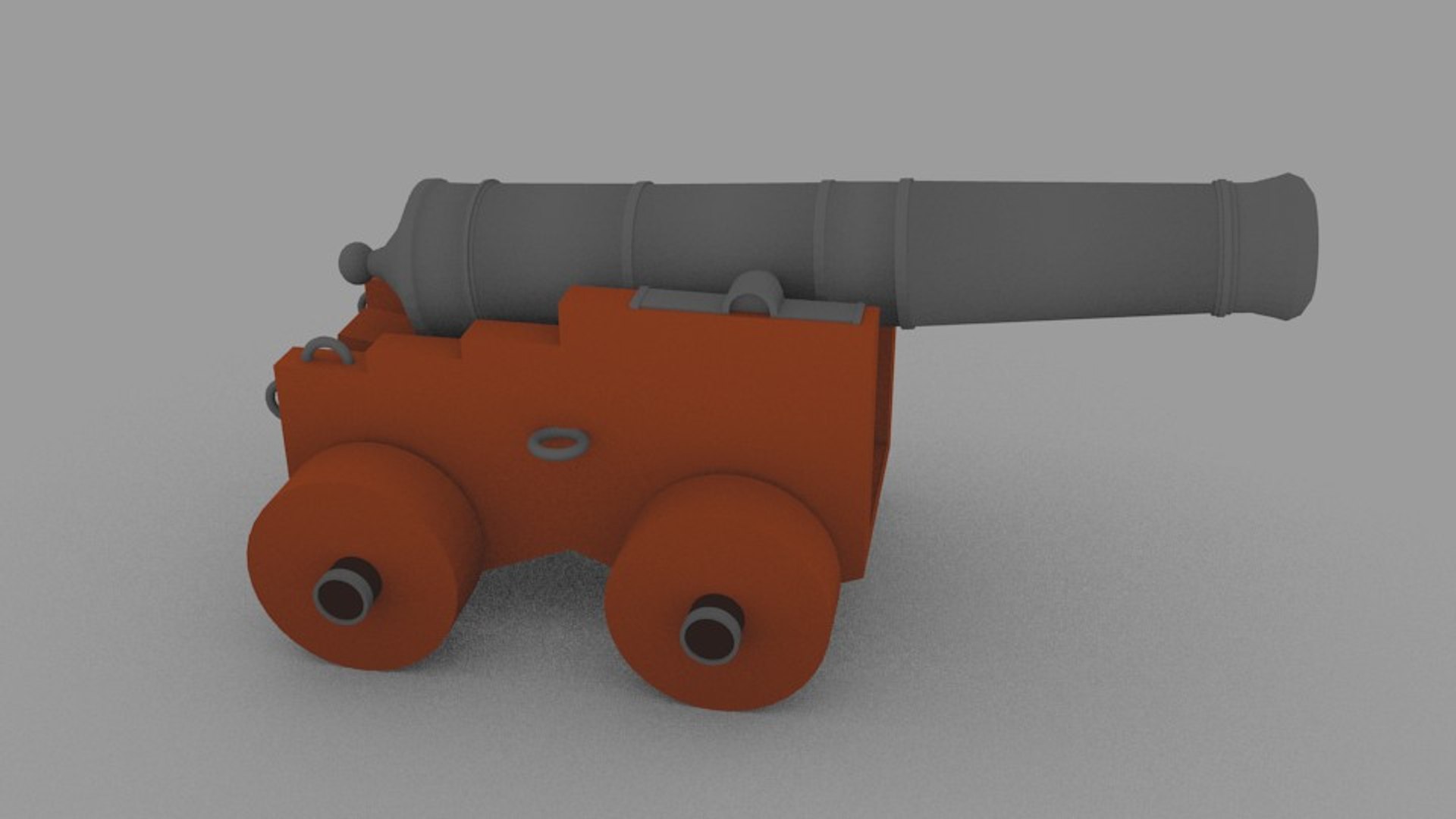 Naval Gun 3D Model - TurboSquid 1205723