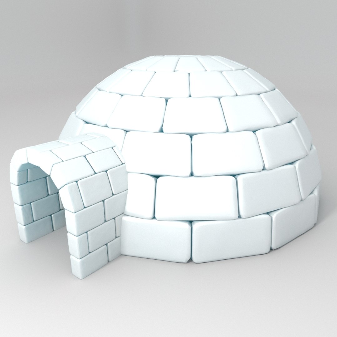 Igloo Iglo Model - TurboSquid 1404502