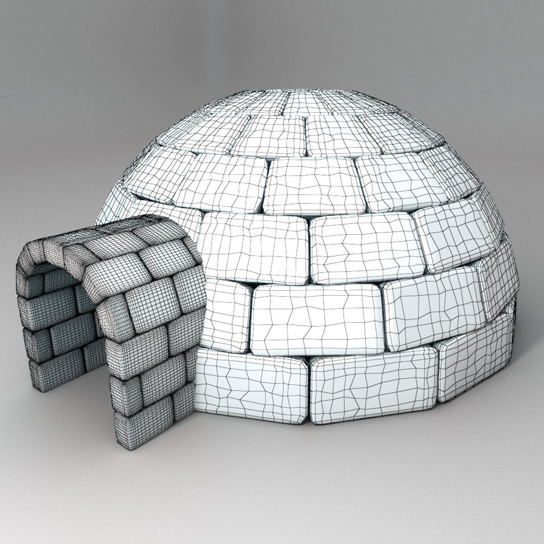 Igloo Iglo Model - TurboSquid 1404502
