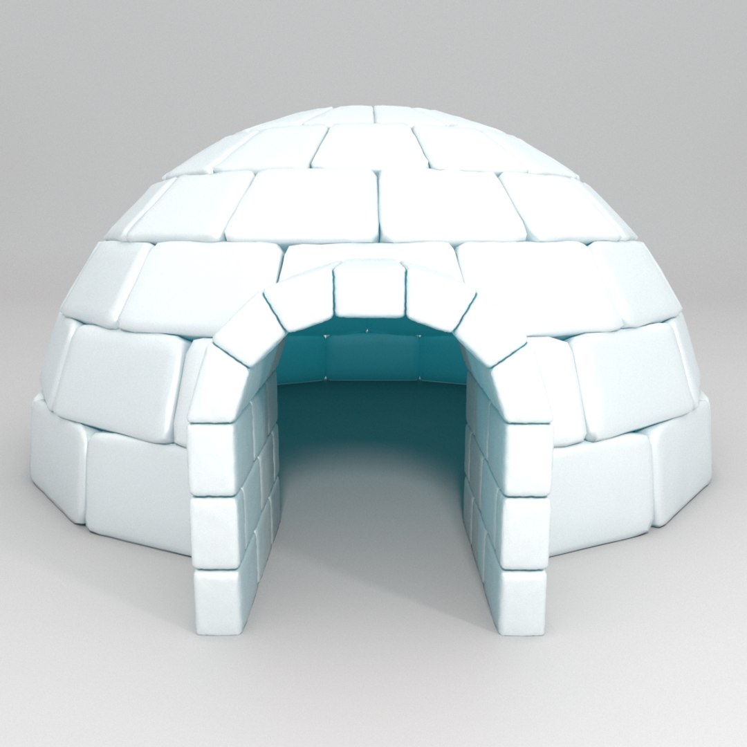 Igloo Iglo Model - TurboSquid 1404502