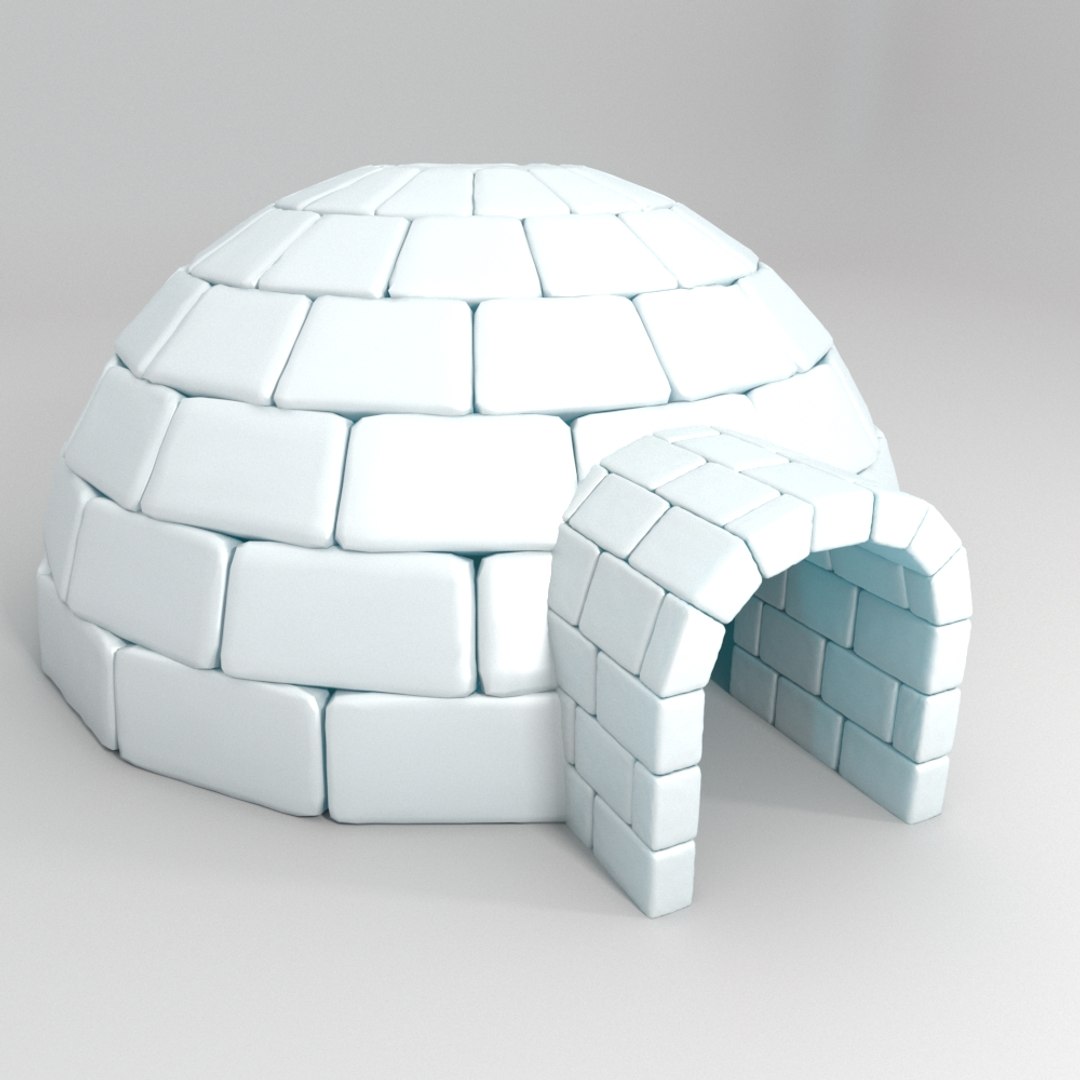 Igloo Iglo Model - TurboSquid 1404502