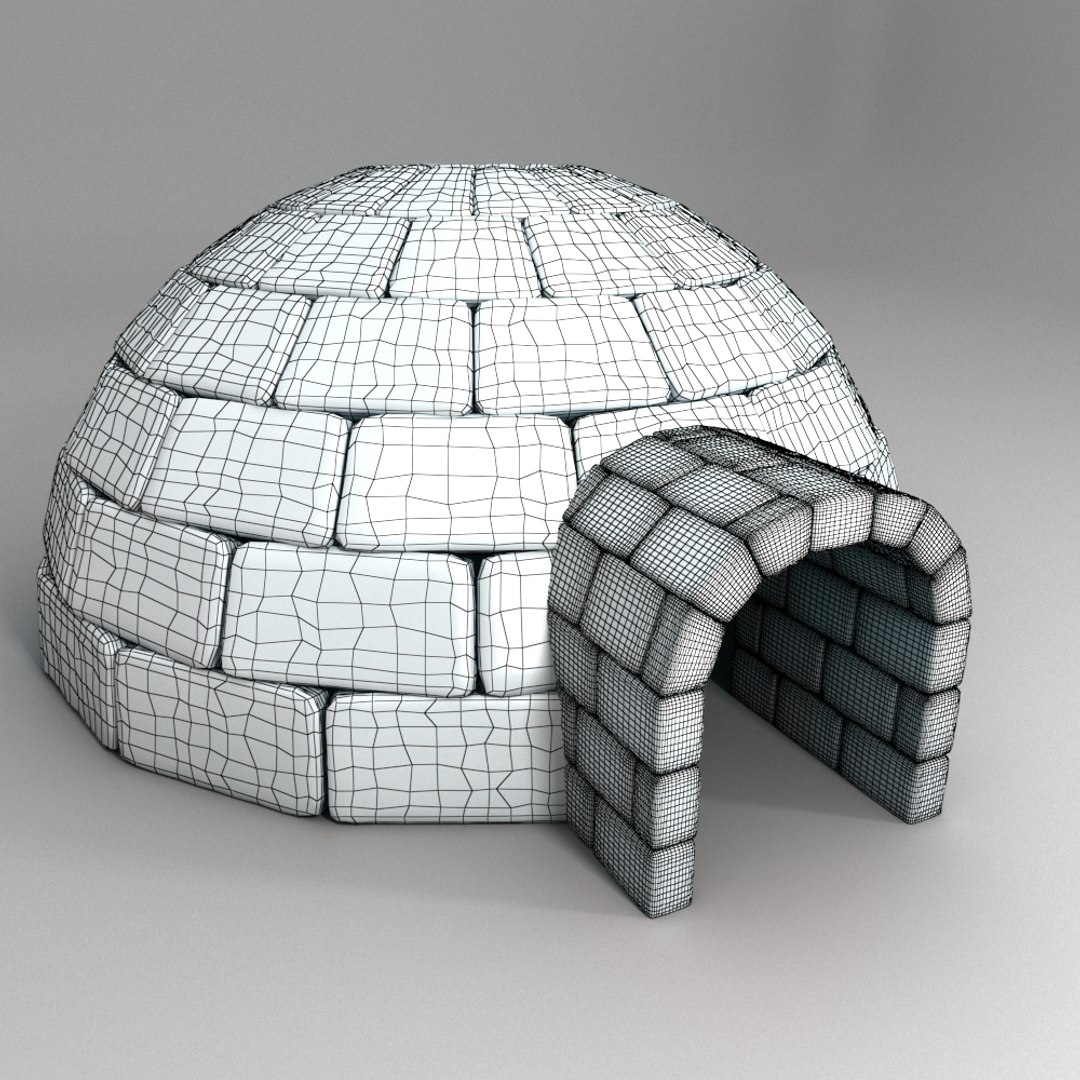 Igloo Iglo Model - TurboSquid 1404502