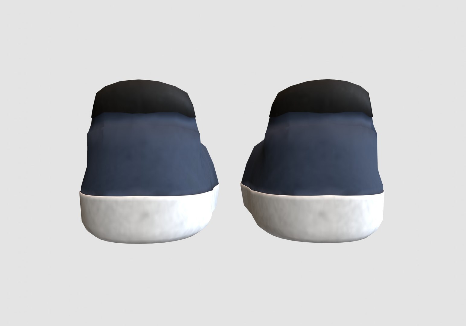 3D Blue Basic Shoes - TurboSquid 1906262