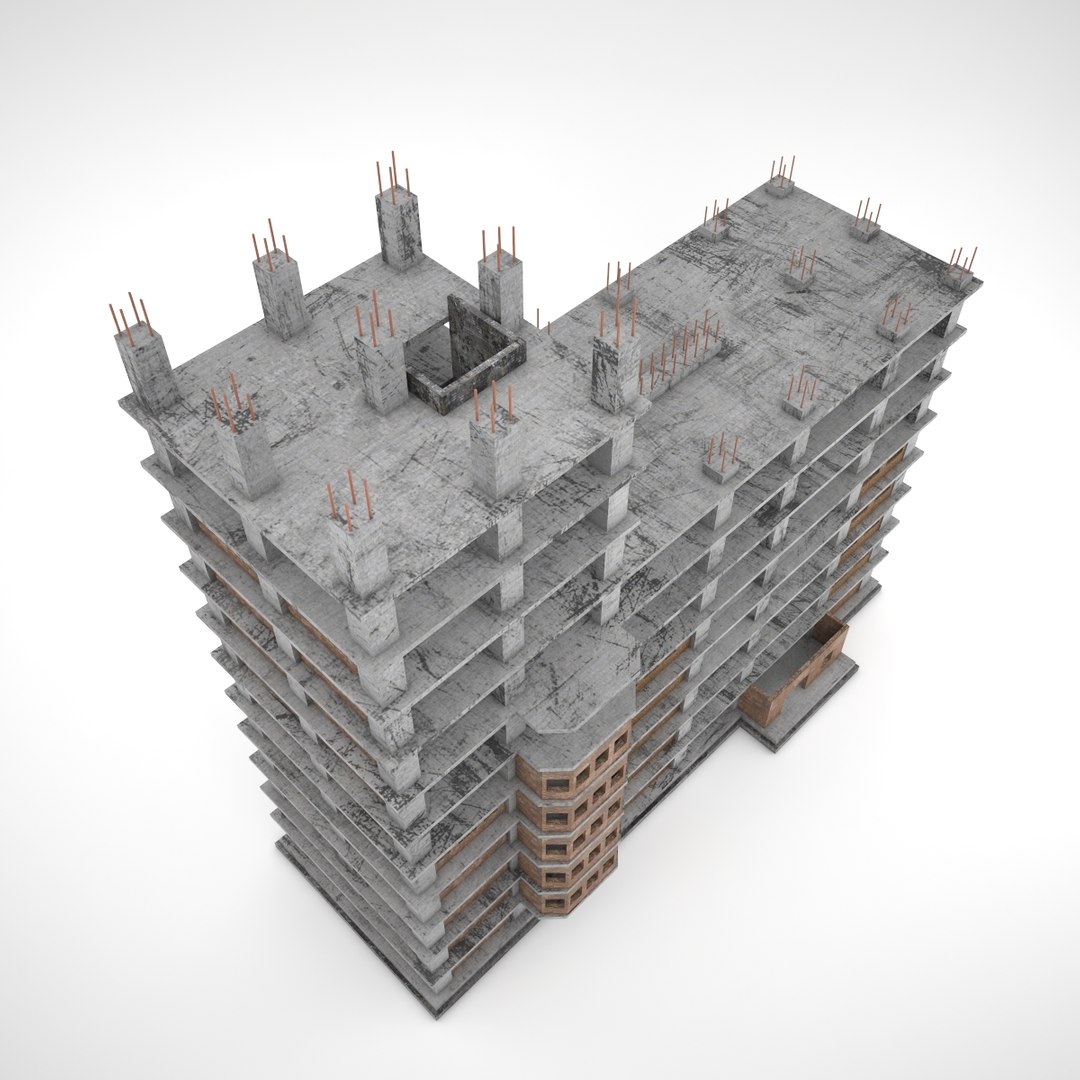 Construction building 3D - TurboSquid 1213372