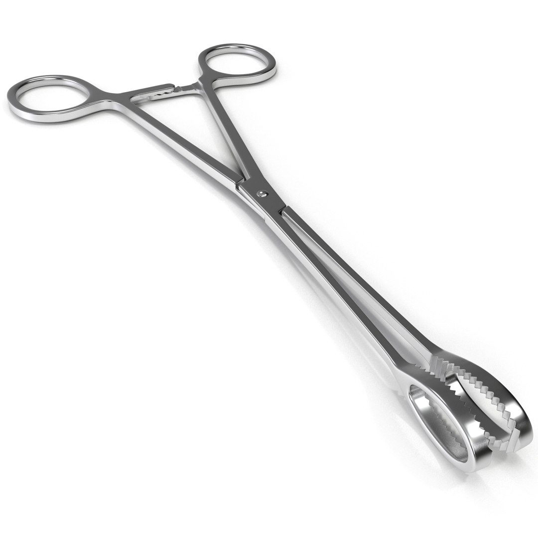 Sponge Forceps 3d Model