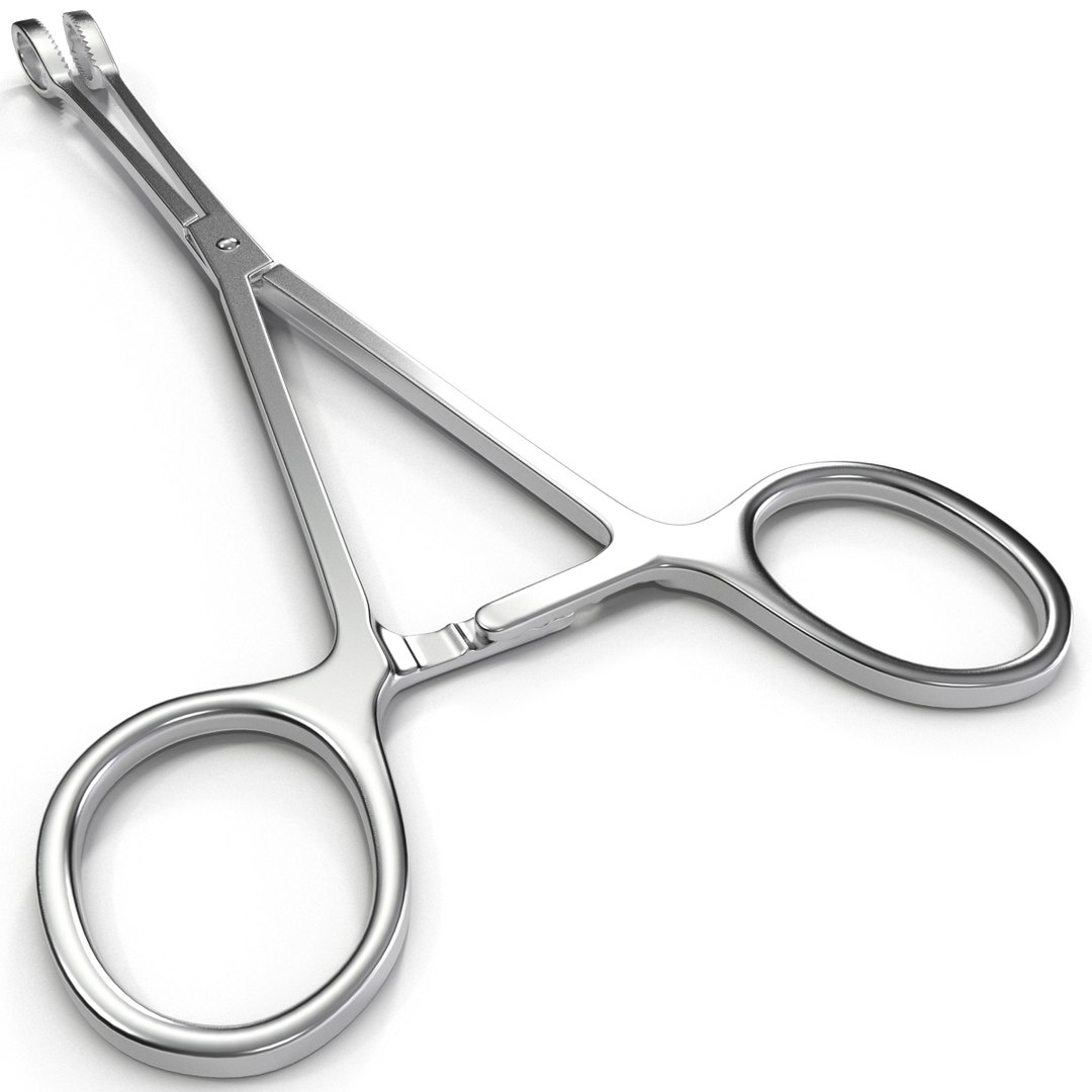 Sponge Forceps 3d Model