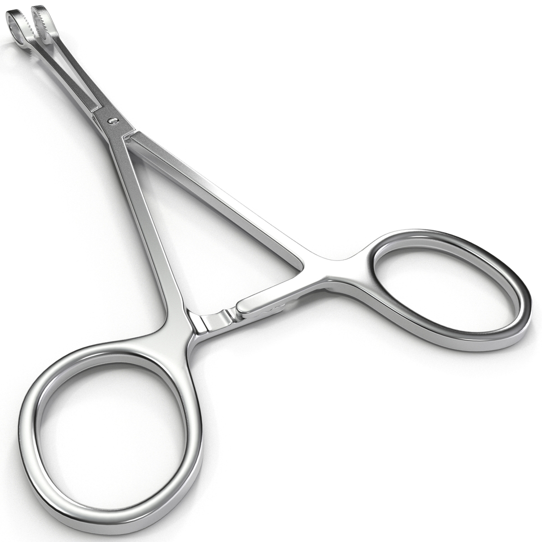sponge forceps 3d model