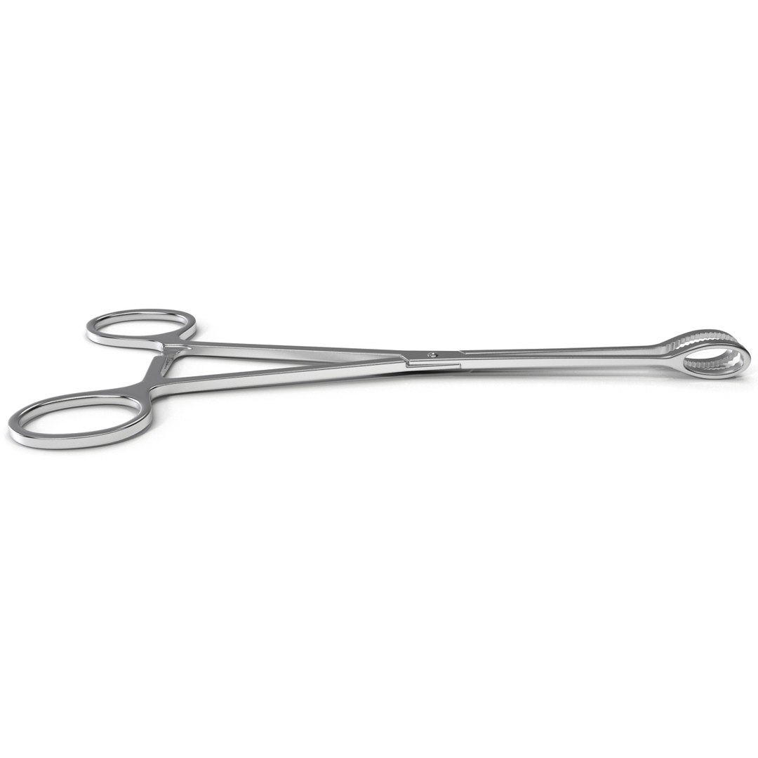 Sponge Forceps 3d Model