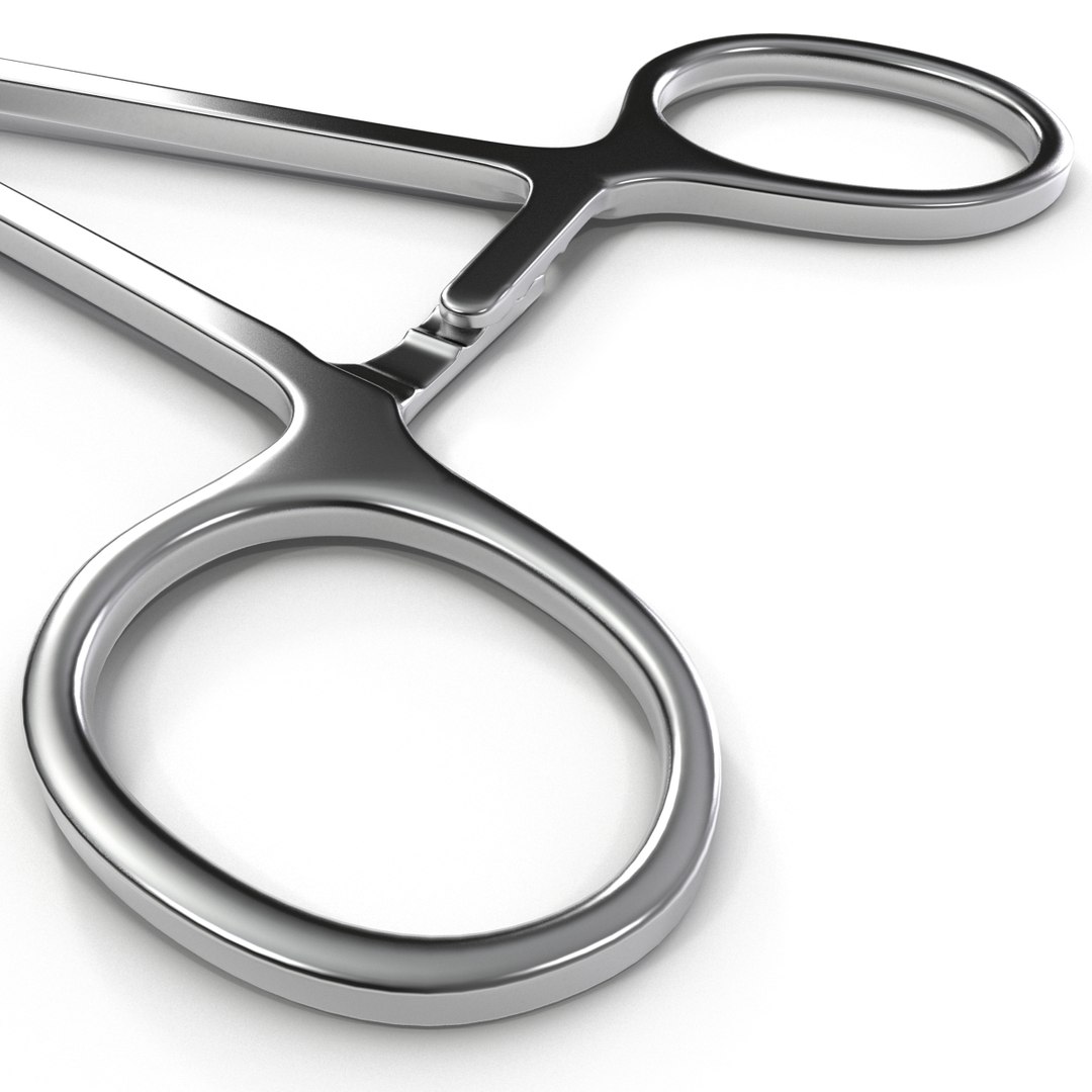 Sponge Forceps 3d Model