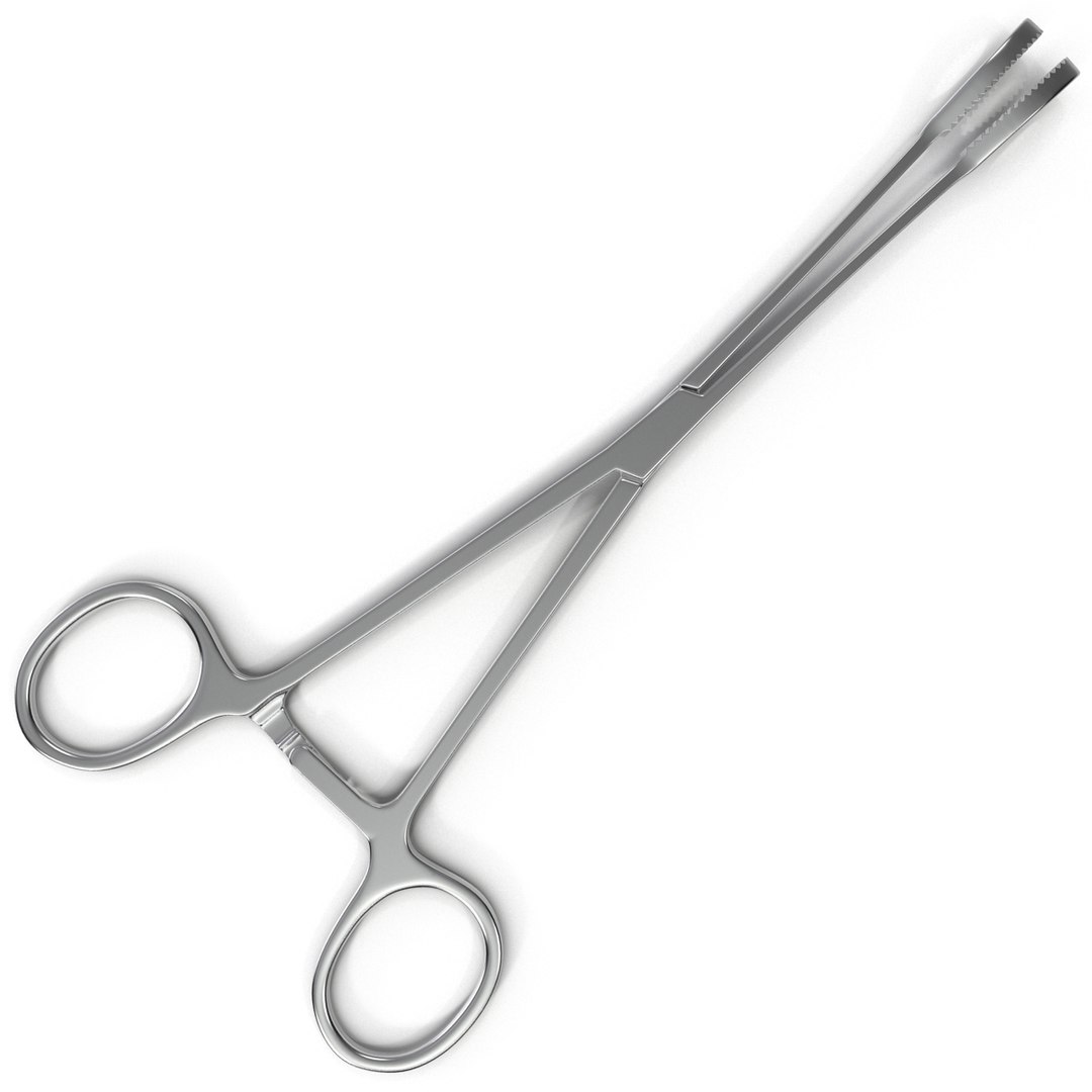 Sponge Forceps 3d Model