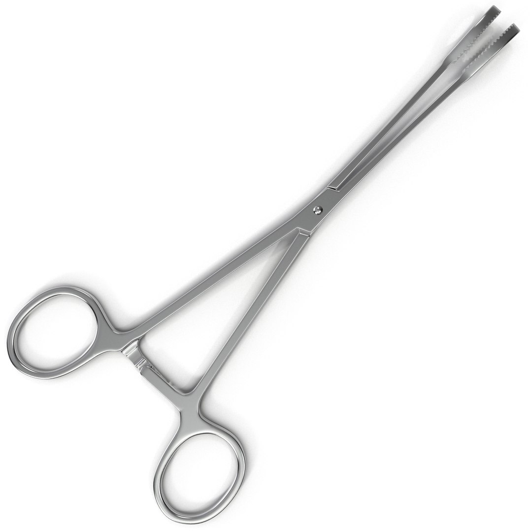 Sponge Forceps 3d Model