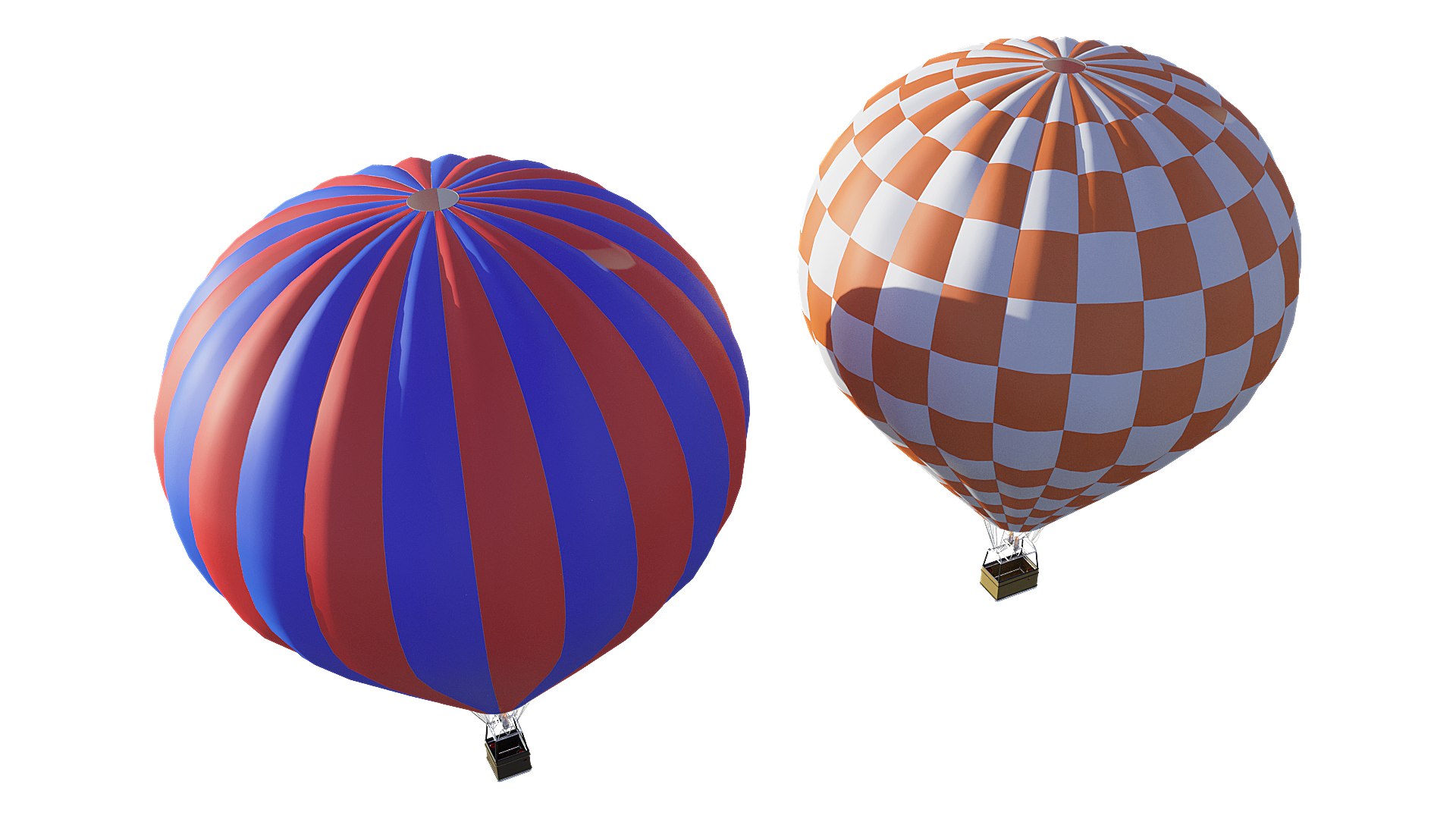 3D Hot Air Balloon - TurboSquid 1858696