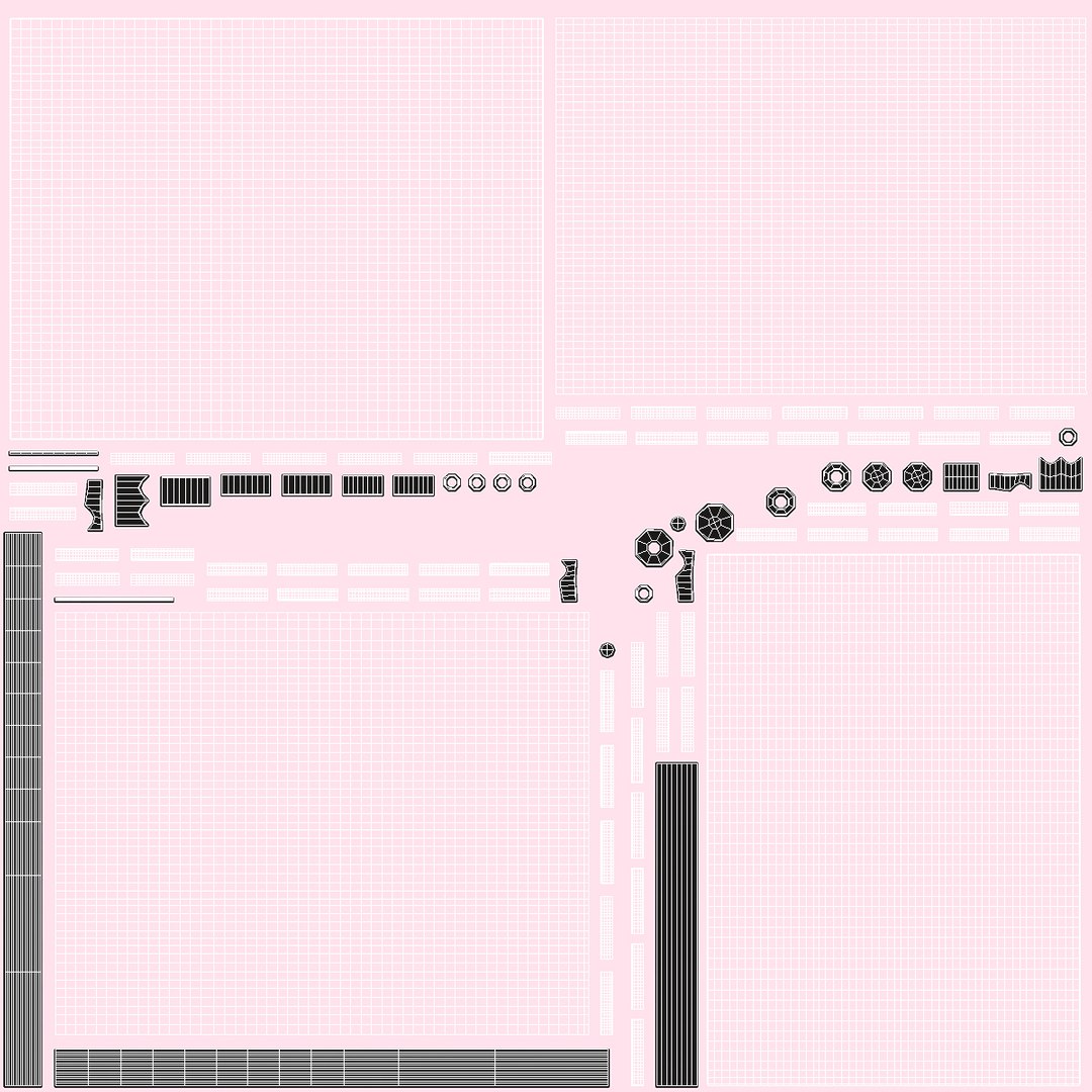 3D Model Pink Fitting Room Curtain Open - TurboSquid 2120453