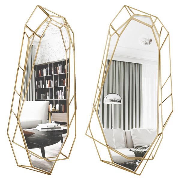 3D model DIAMOND BIG MIRROR - TurboSquid 1940301