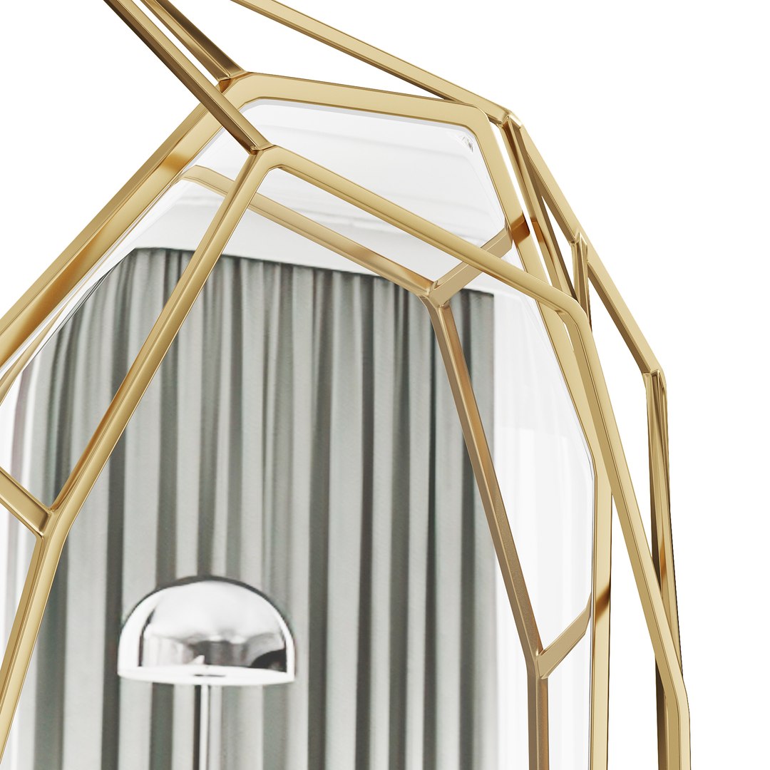 3D model DIAMOND BIG MIRROR - TurboSquid 1940301