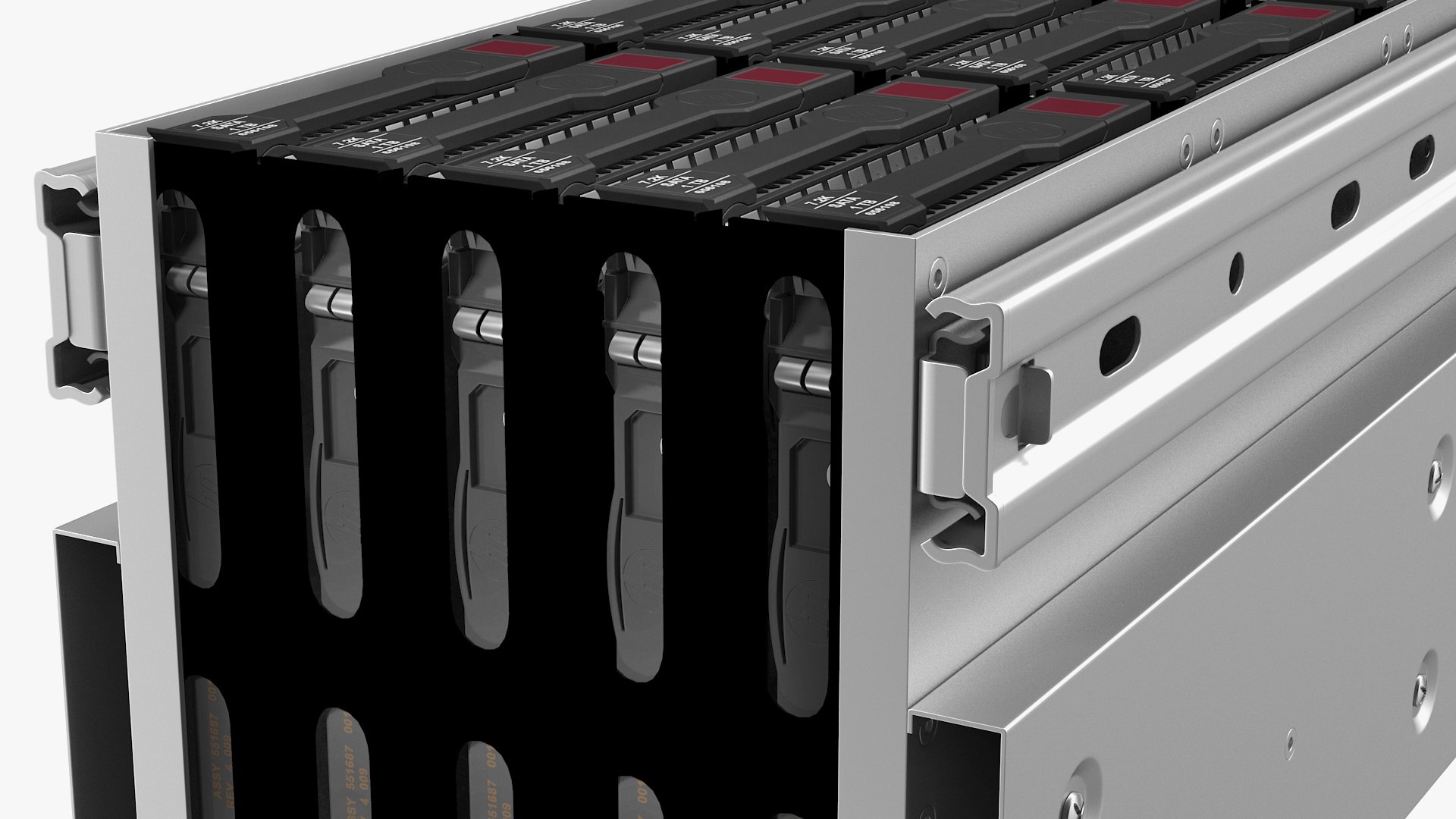 Server hdd case 3D model - TurboSquid 1469607