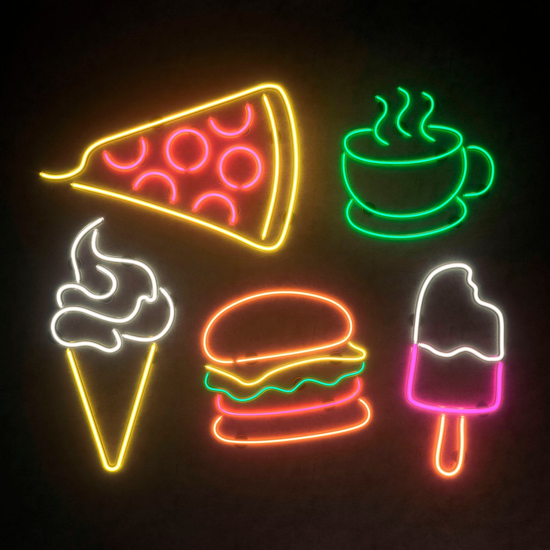 3D Light Modules Set 063 Neon - TurboSquid 1786101