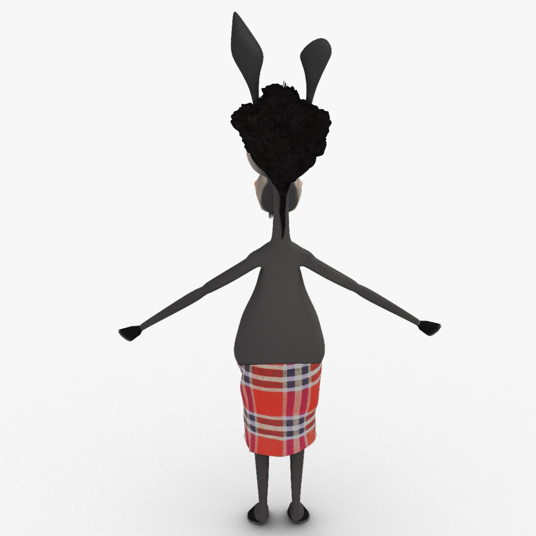 3d Humanoid Donkey