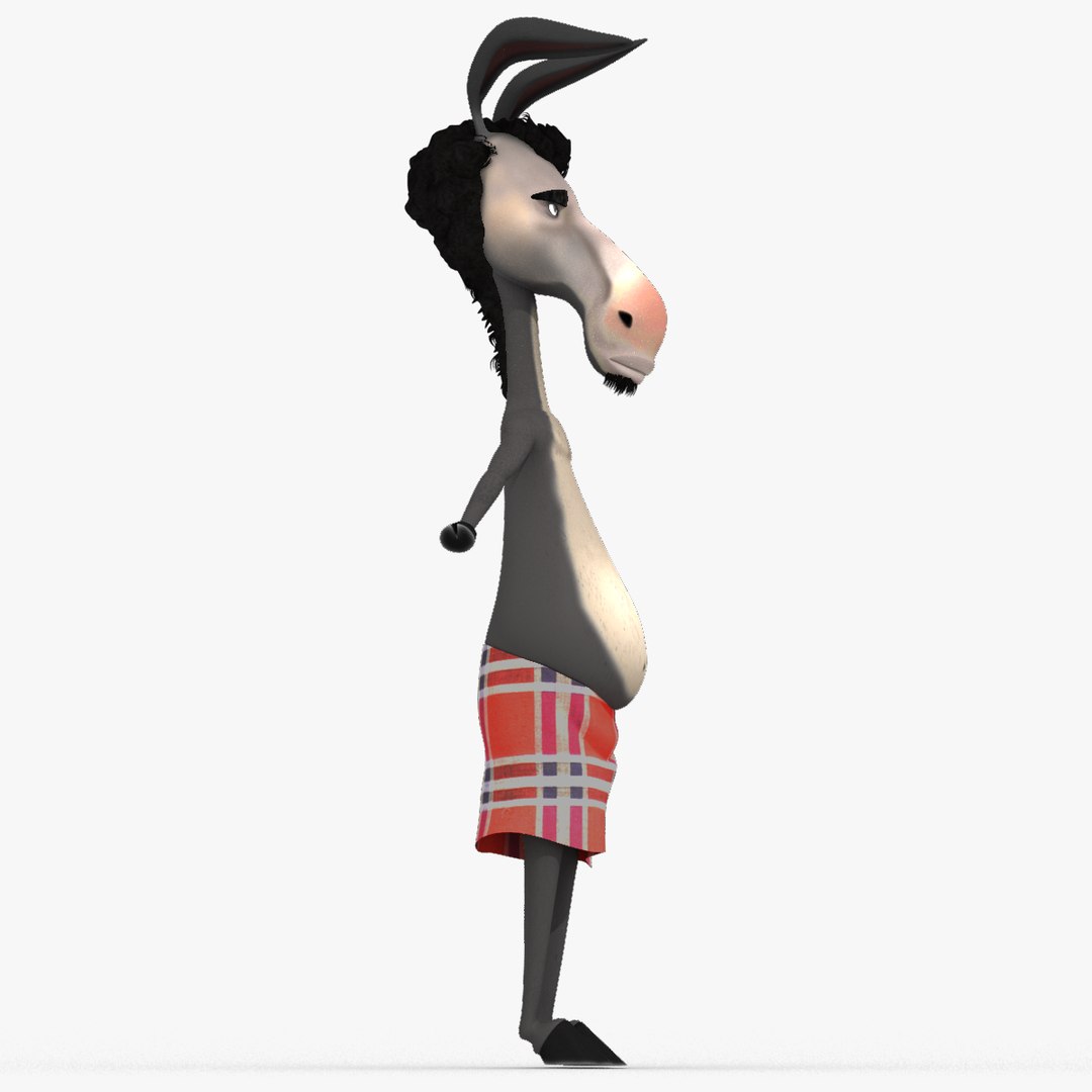 3d Humanoid Donkey