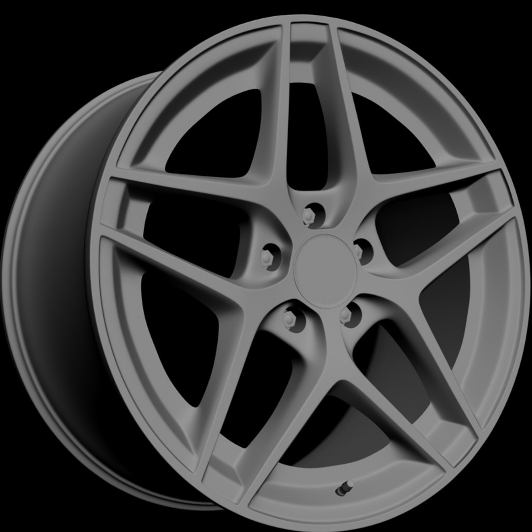 Bbs Rims 3d Model
