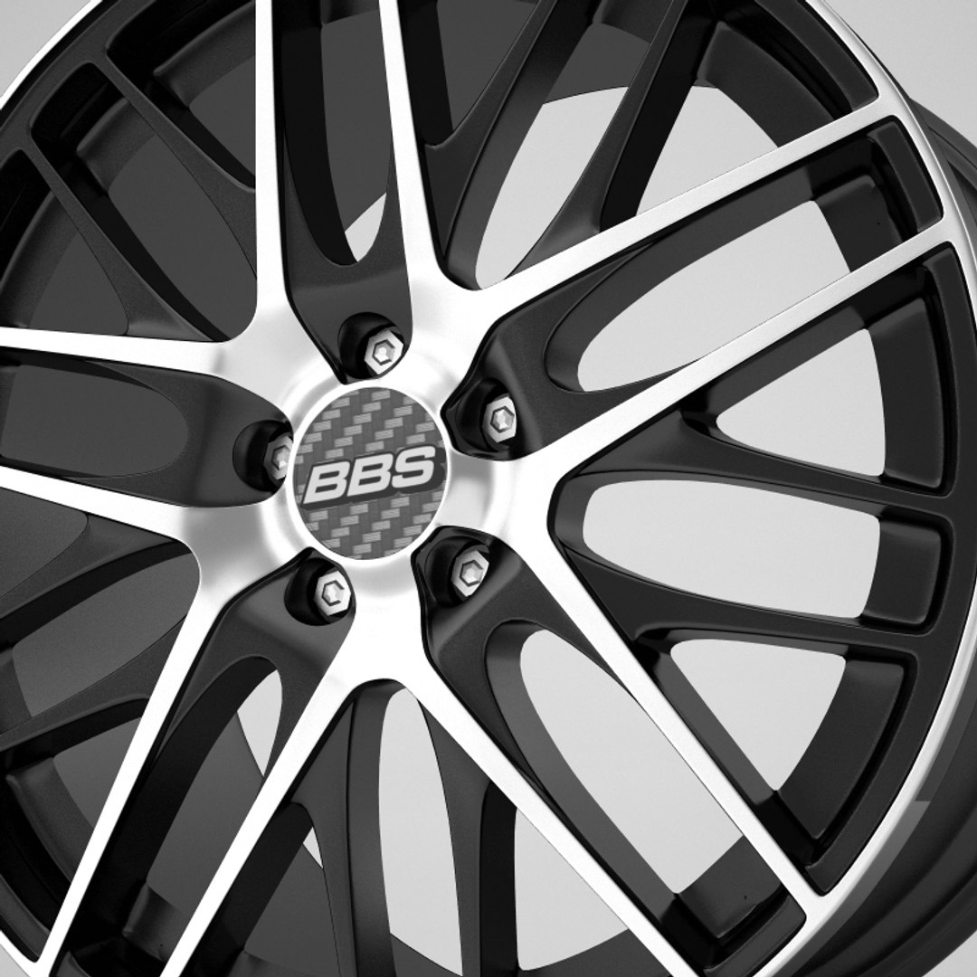 Bbs Rims 3d Model
