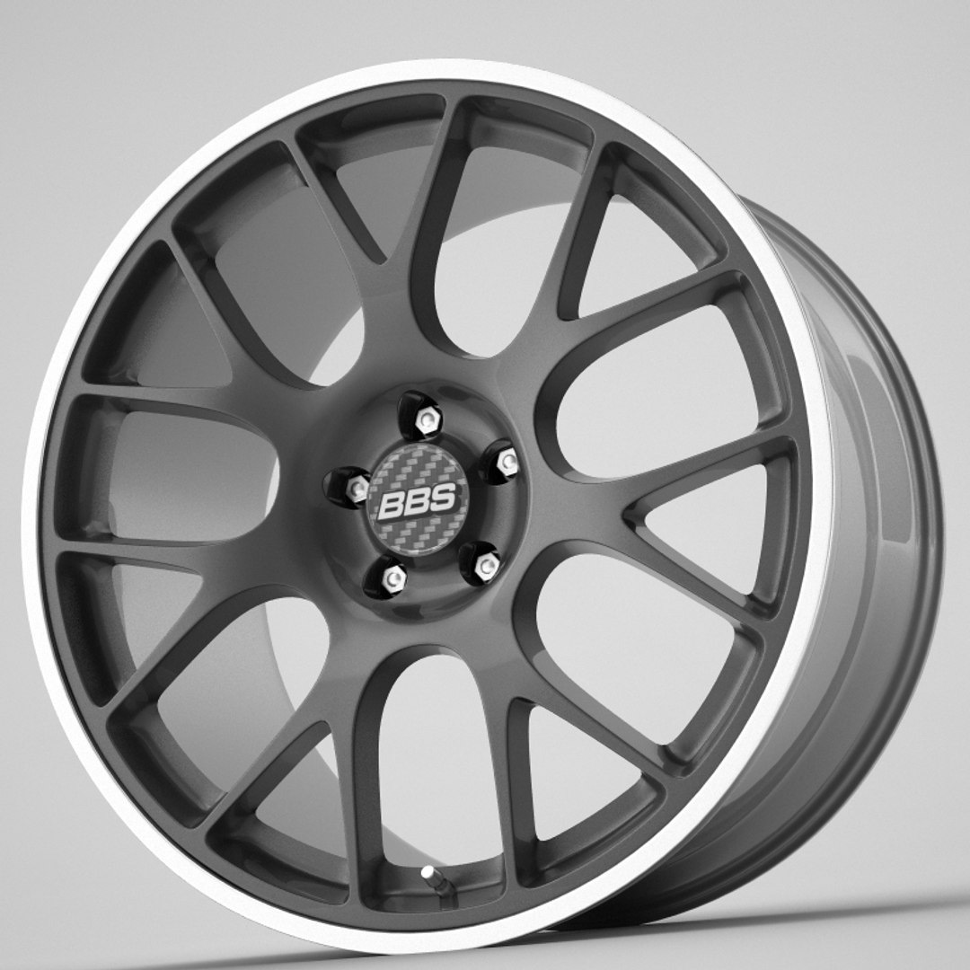 Bbs Rims 3d Model